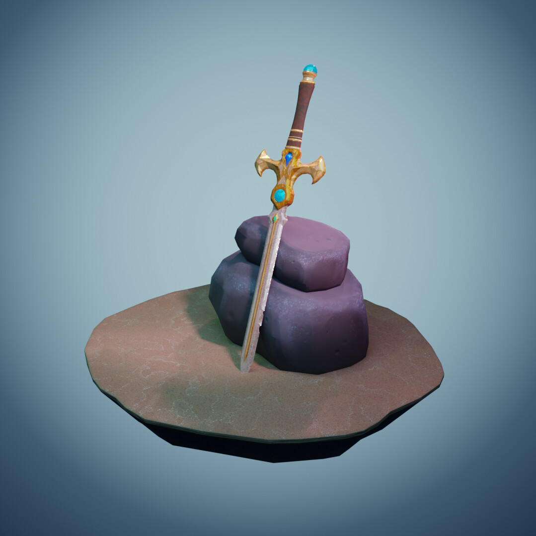 ArtStation - Mermaid Cove - Sword