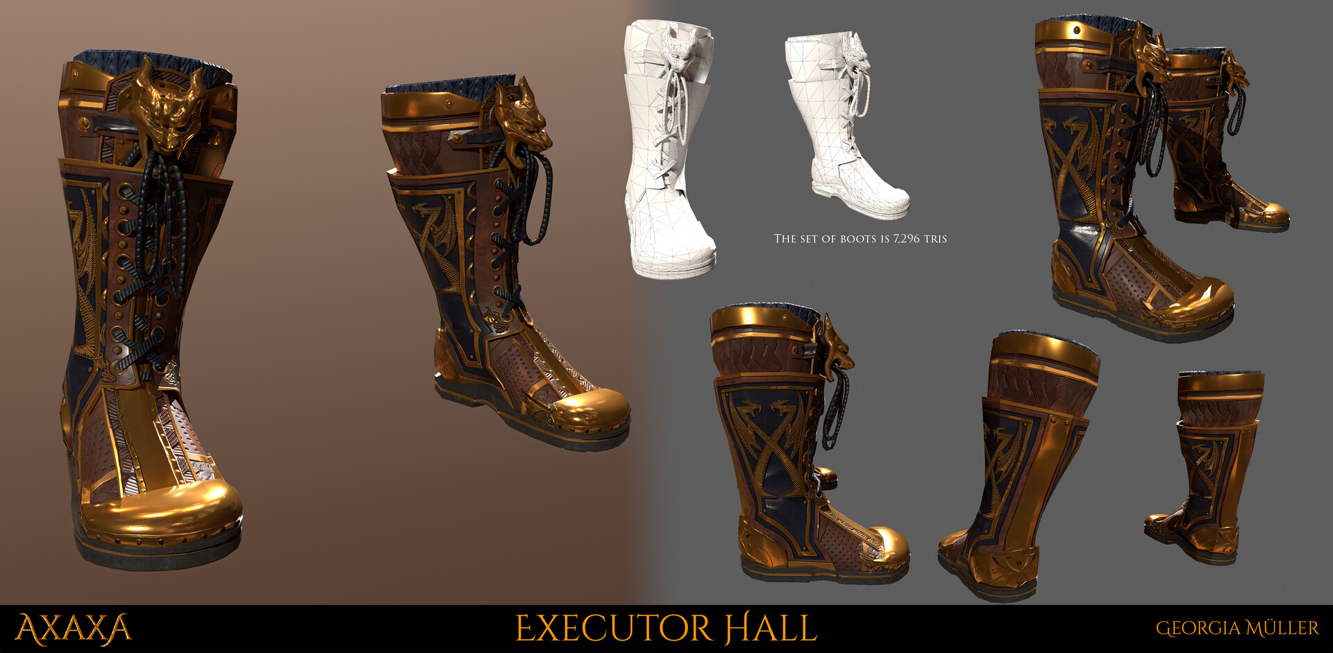 ArtStation - Hall's Boots