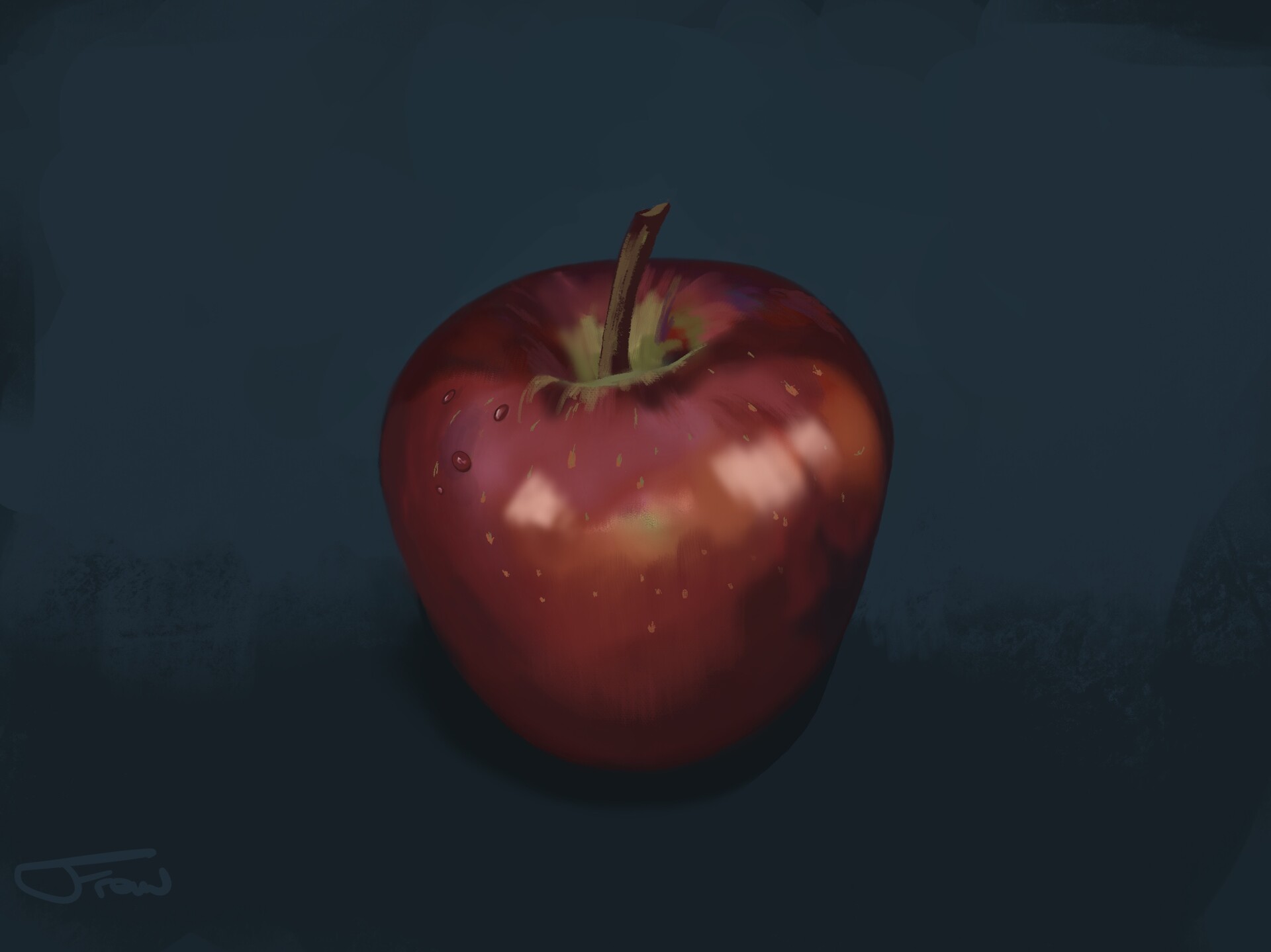ArtStation - A study of an apple.