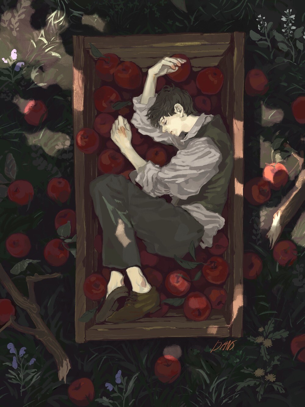 ArtStation - apple box