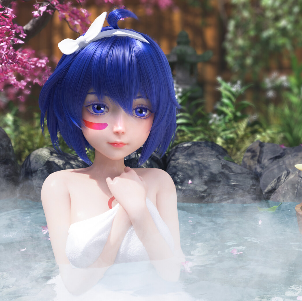 ArtStation - Aboutcg美型课 杨同学渲染作品