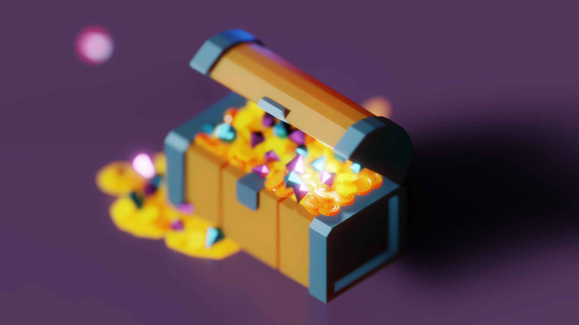 ArtStation - Treasure chest!💎