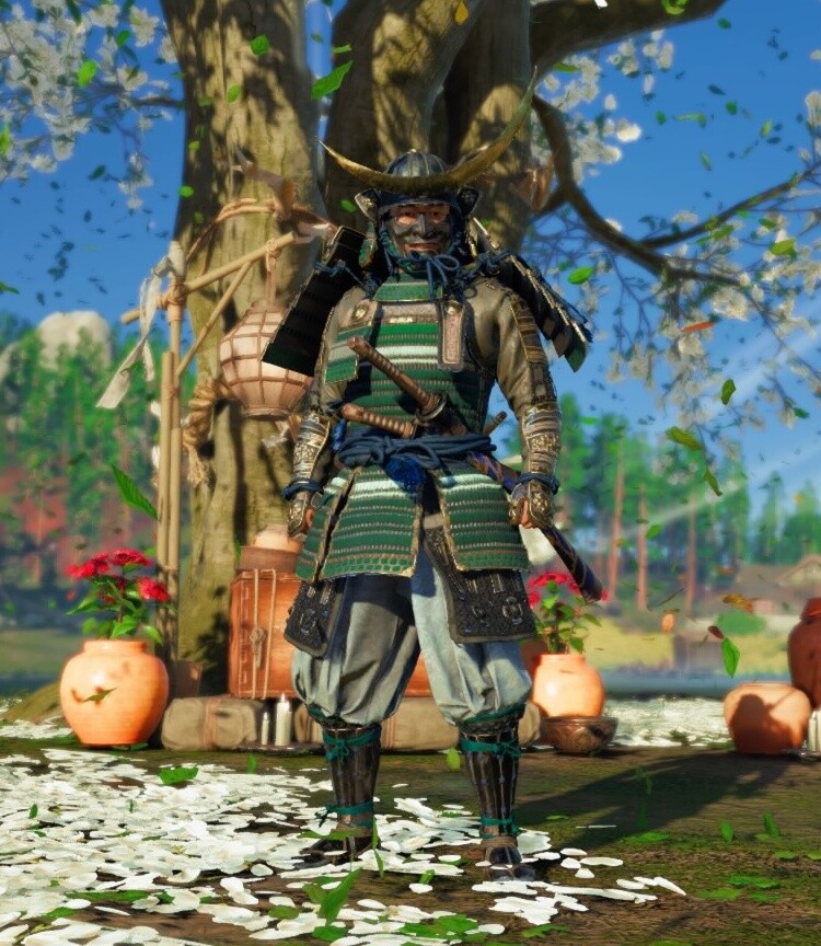 ArtStation - Samurai Clan Armor Dyes