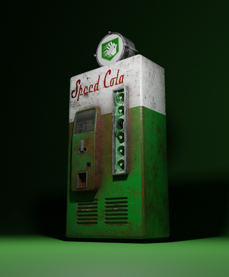 ArtStation - Speed Cola Machine