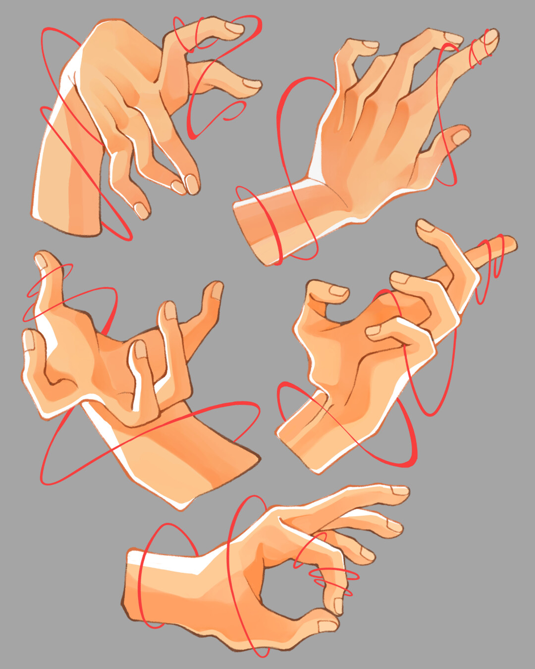 ArtStation - Hand Practice | Original Works