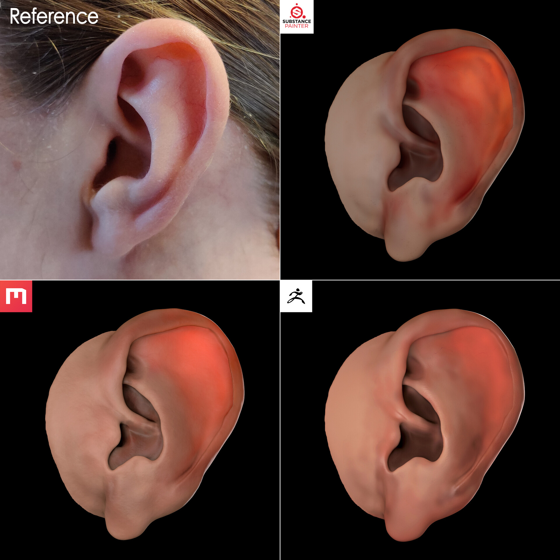 Simon Strasser - Bachelor thesis - Comparison between Substance 3D Painter, Quixel Mixer and ...