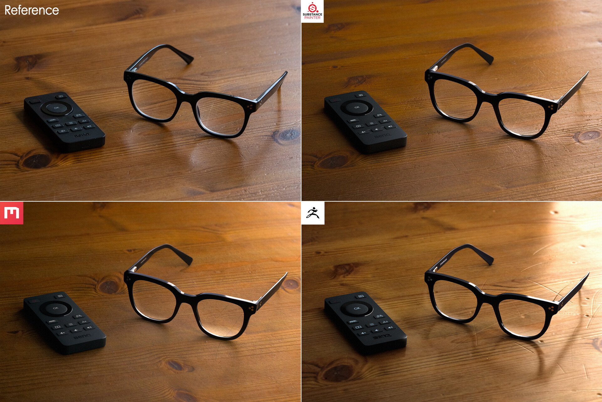 Simon Strasser - Bachelor thesis - Comparison between Substance 3D Painter, Quixel Mixer and ...