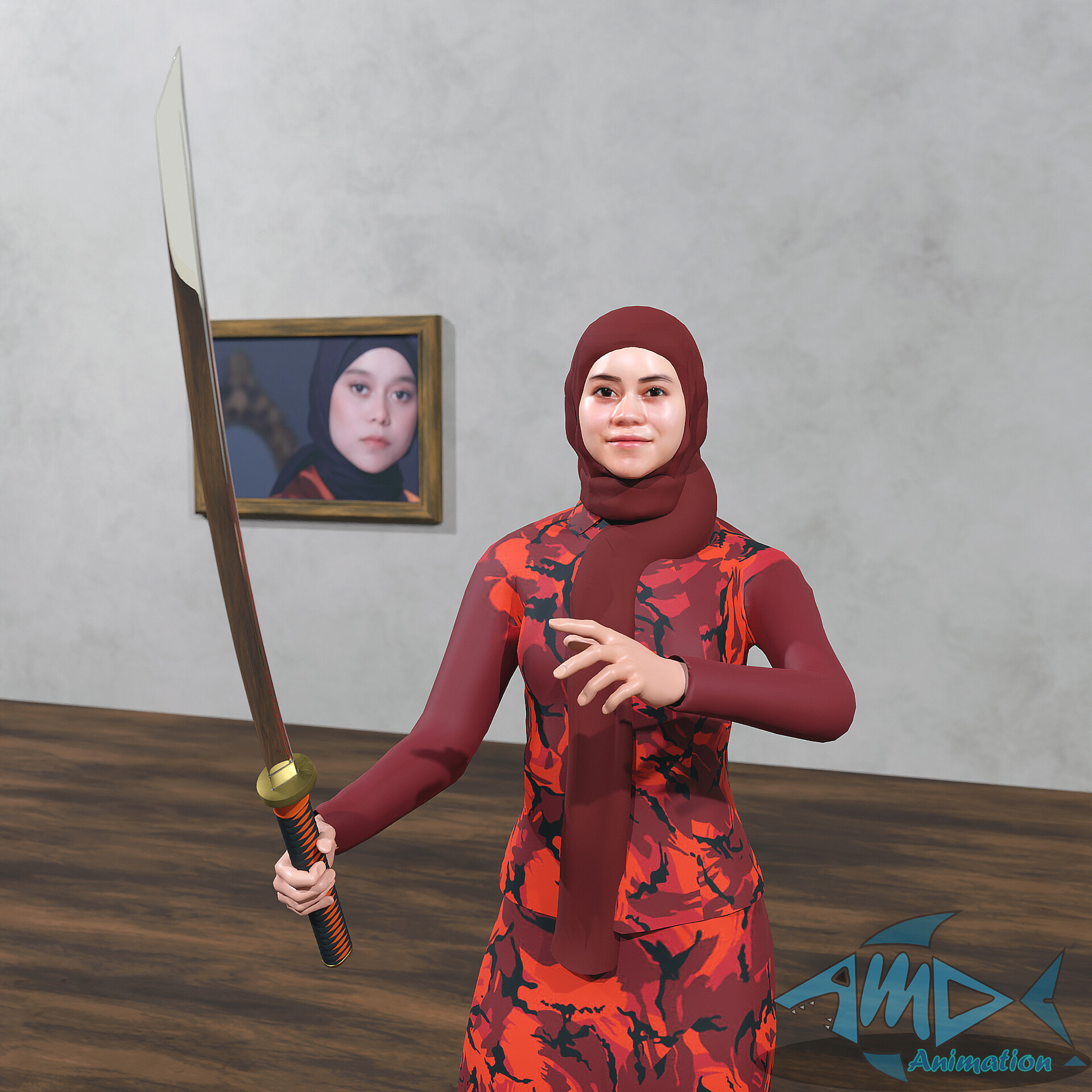 Riswan zamil - Lesti kejora model 3D