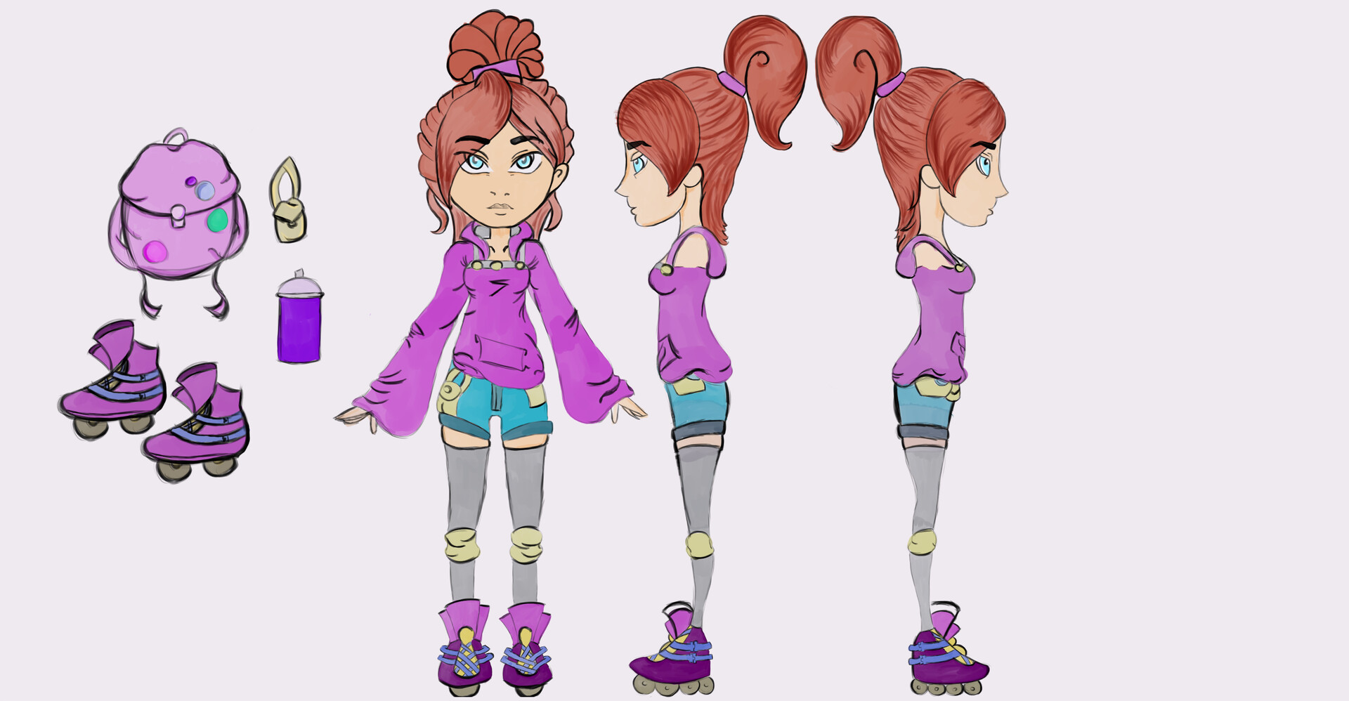 ArtStation - Character sheet