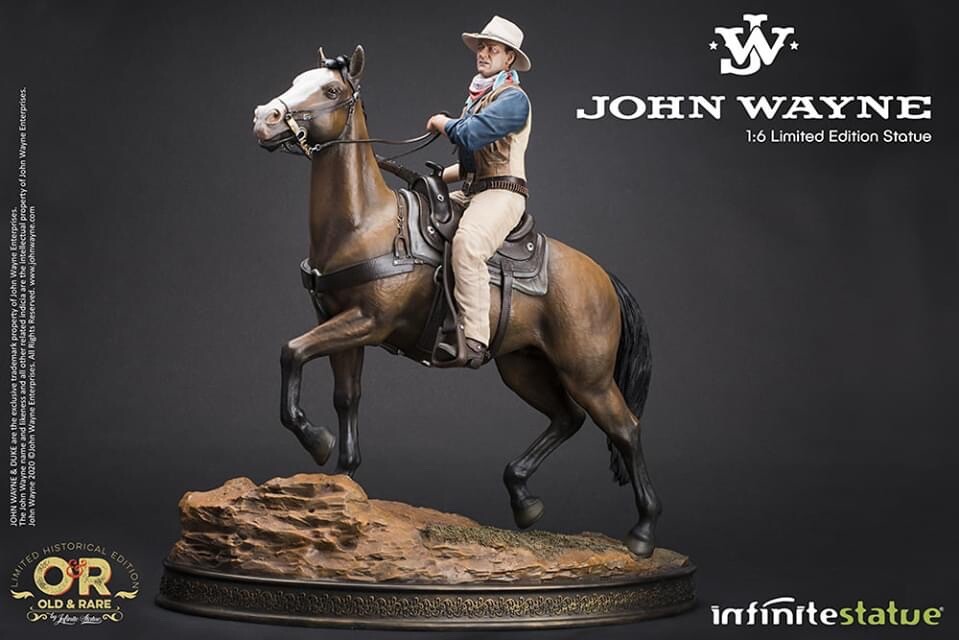 ArtStation - John Wayne 1/6 scale prototype painted for Infinite Statue