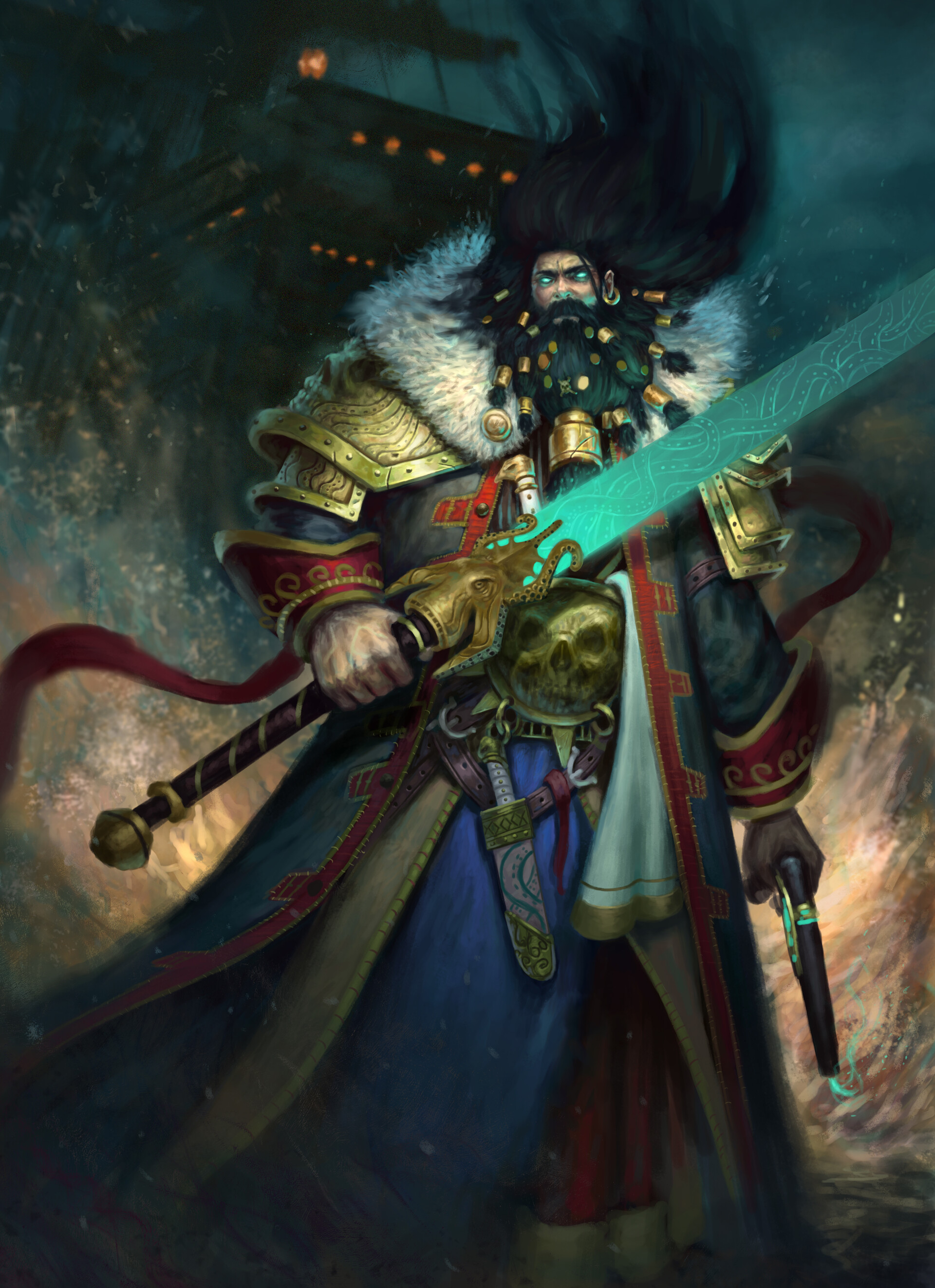 ArtStation - Pirate knight