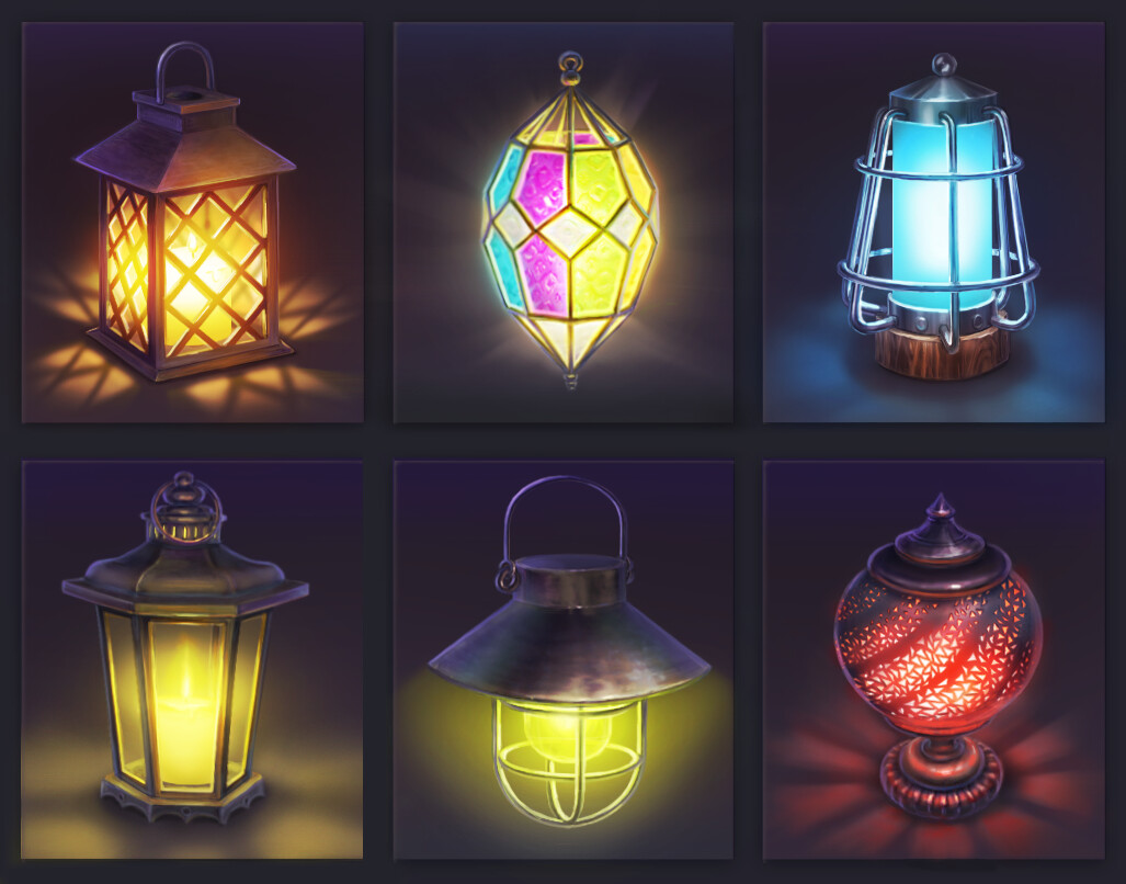 ArtStation - Lanterns