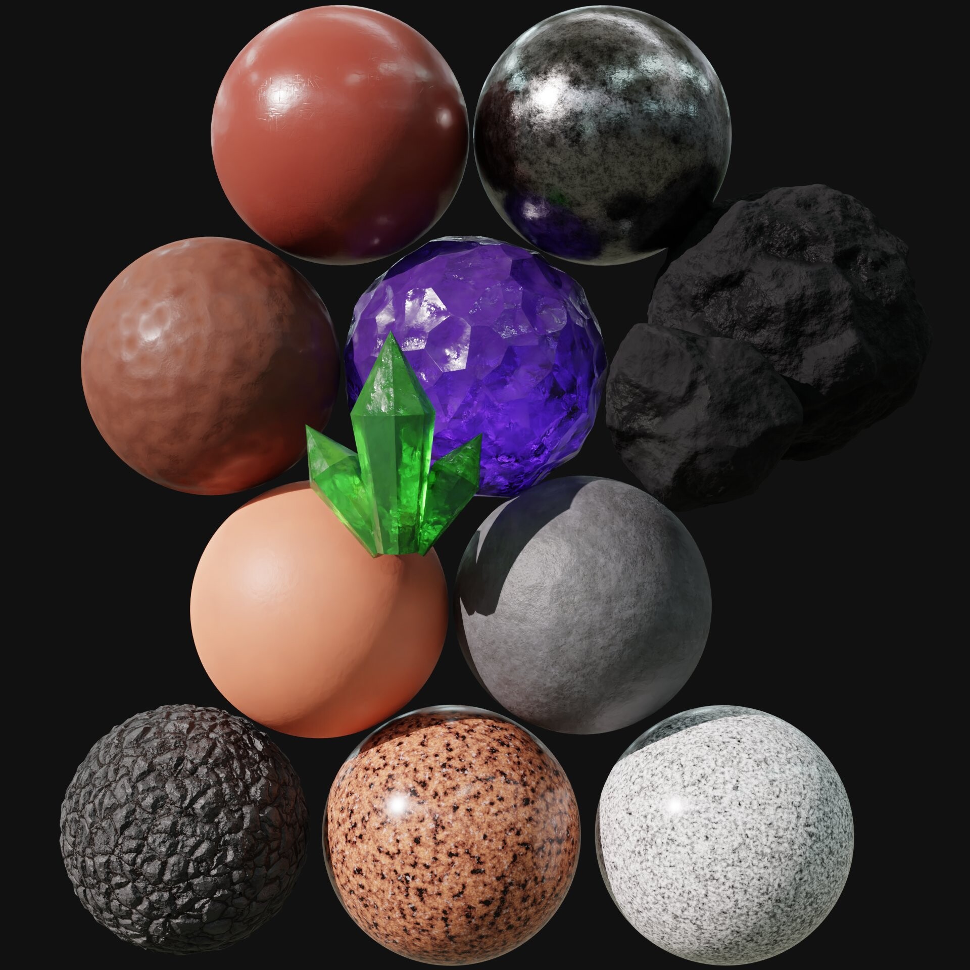 Ryan King - Blender Procedural Material Pack #7