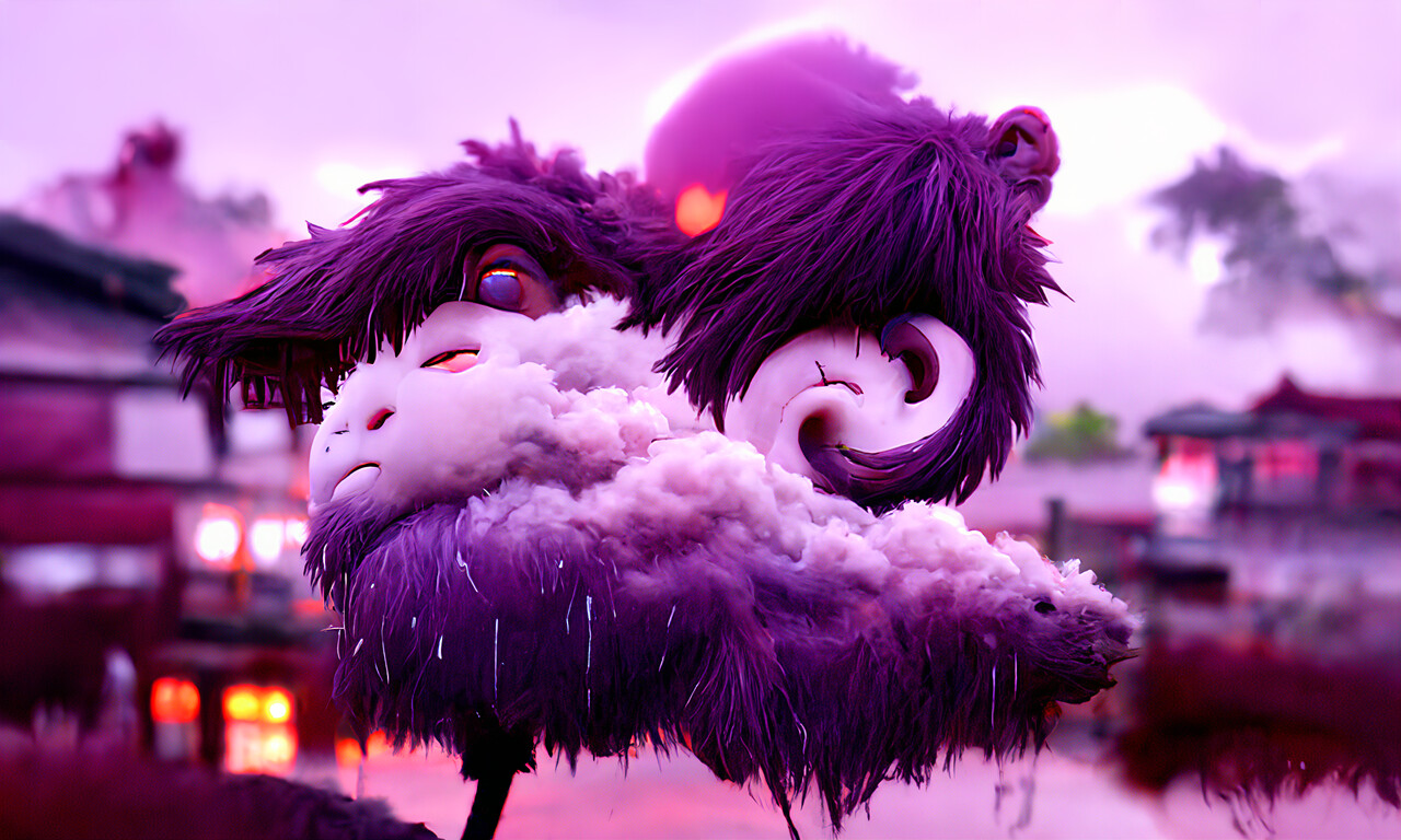 ArtStation - Kon Koki - Purple Rain Monkeys (Collection 1)