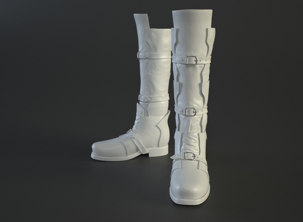 ArtStation - Lightning FFXIII Boots