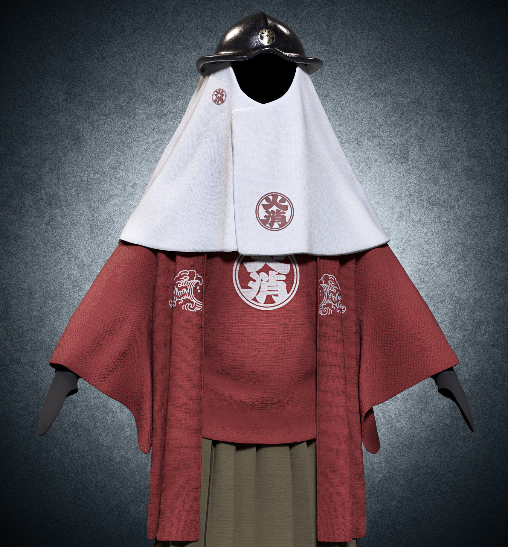 ArtStation - Edo firefighter