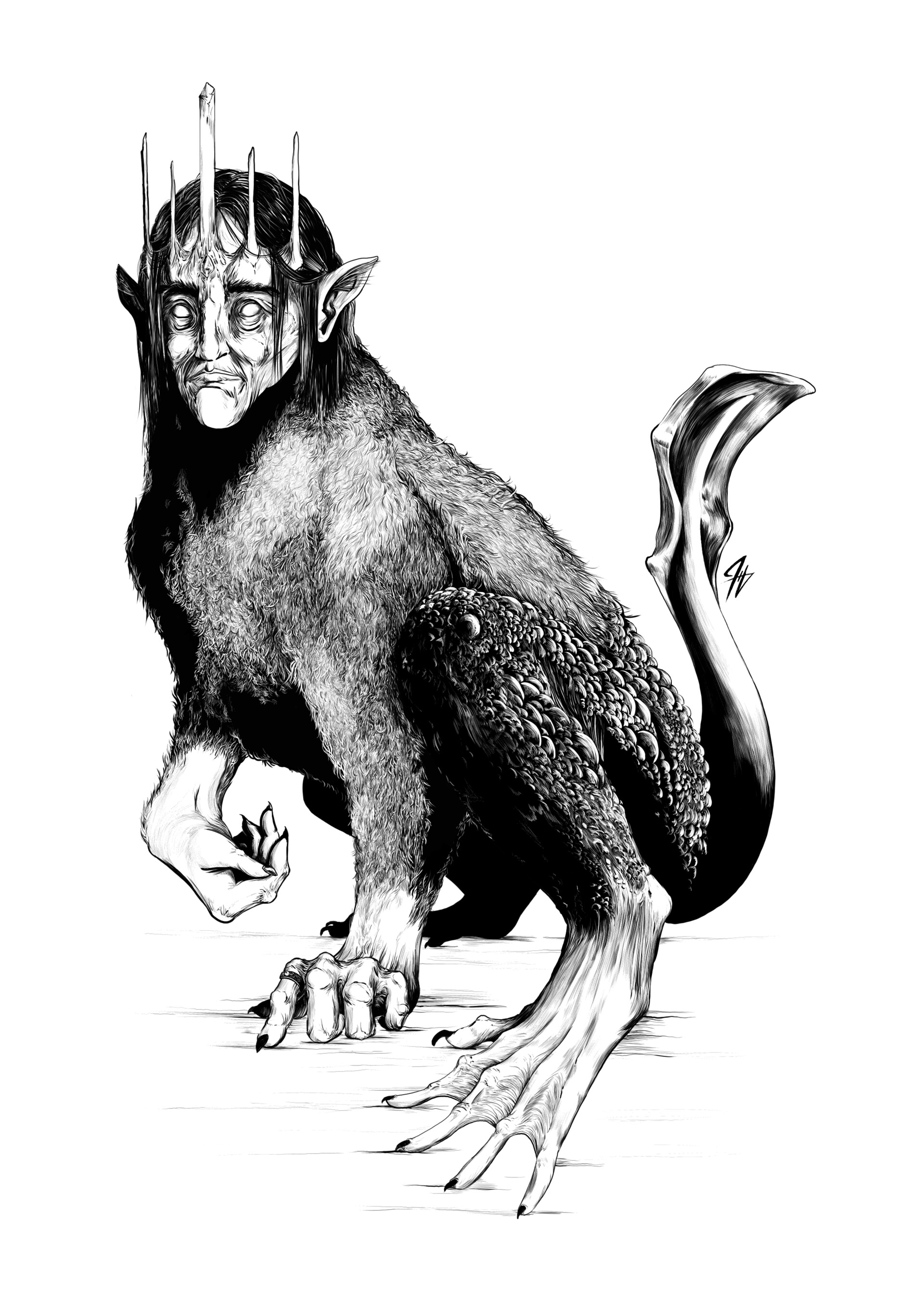 ArtStation - Bael, the First Spirit