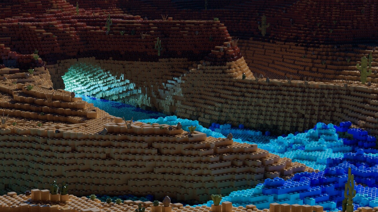 Yigit ACIK - Lego Canyon River - animated short