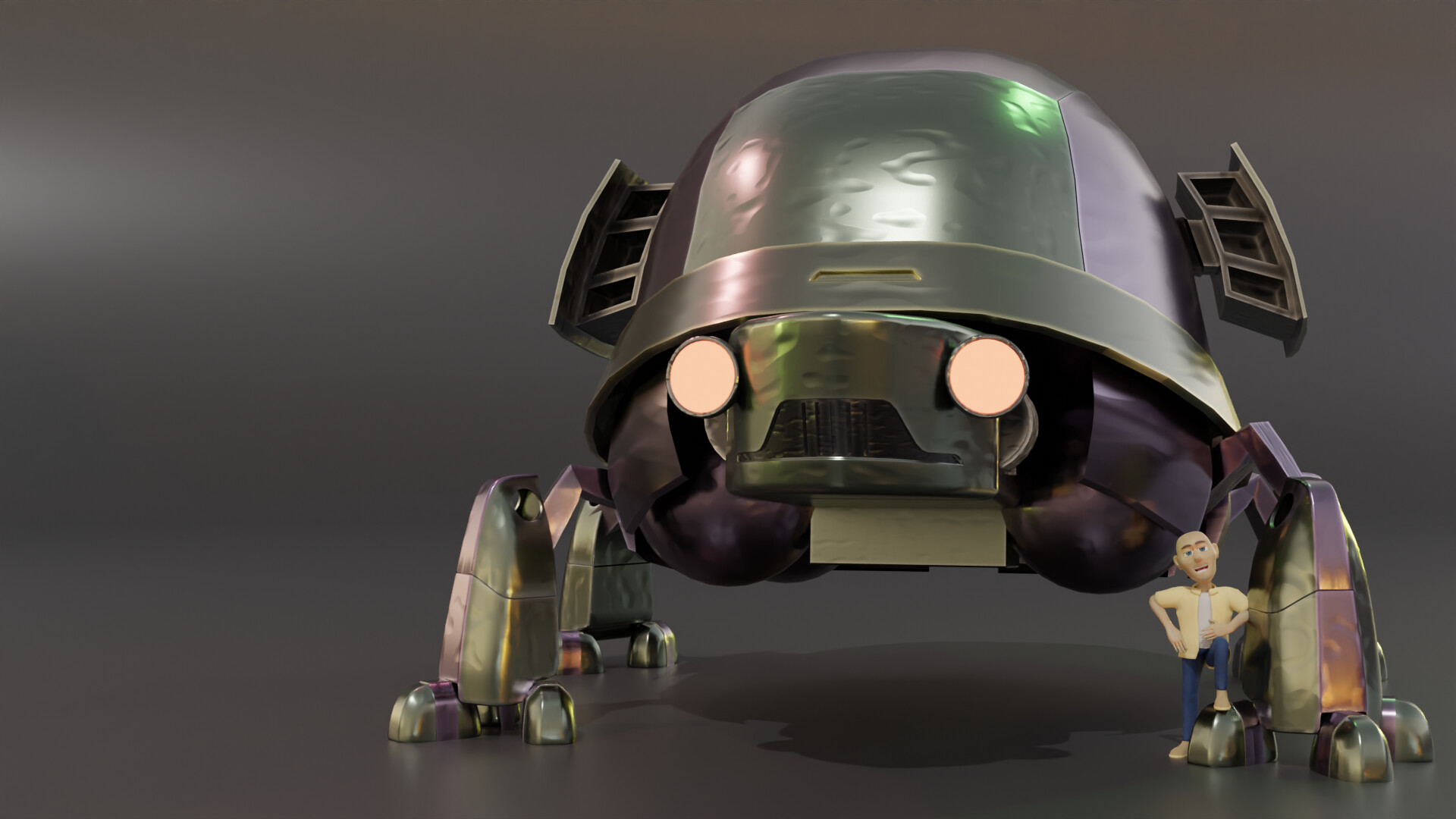 ArtStation - Terror-Pin Mech