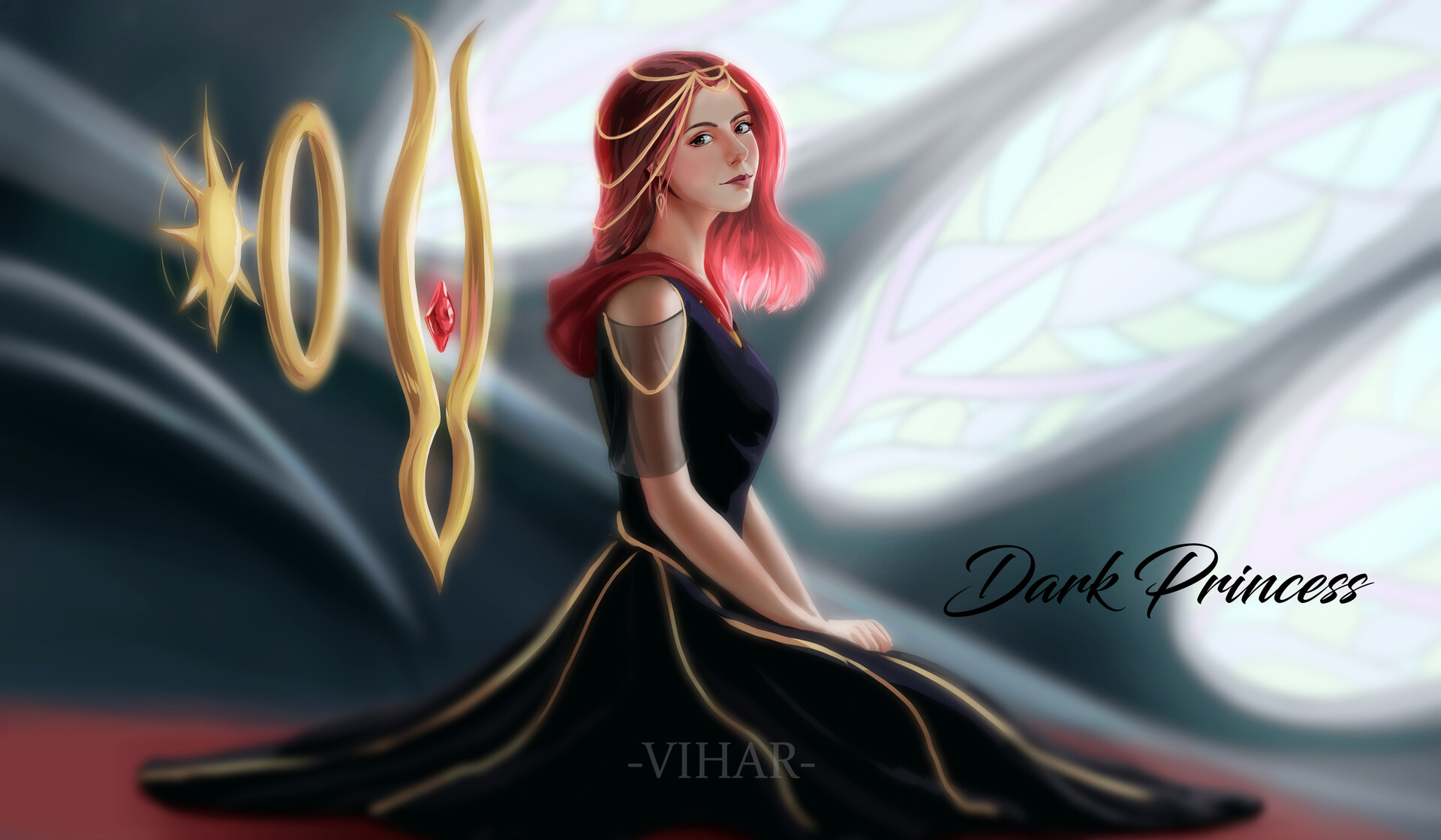 ArtStation - Dark Princess OC