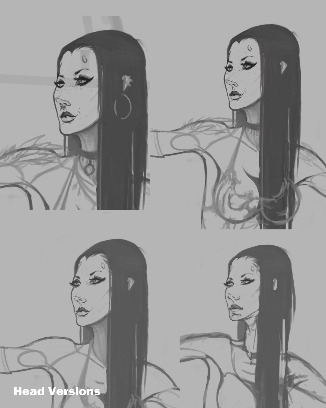 Tom Sullivan (Surreal Products) - Necromancer Mace Female Concept ...