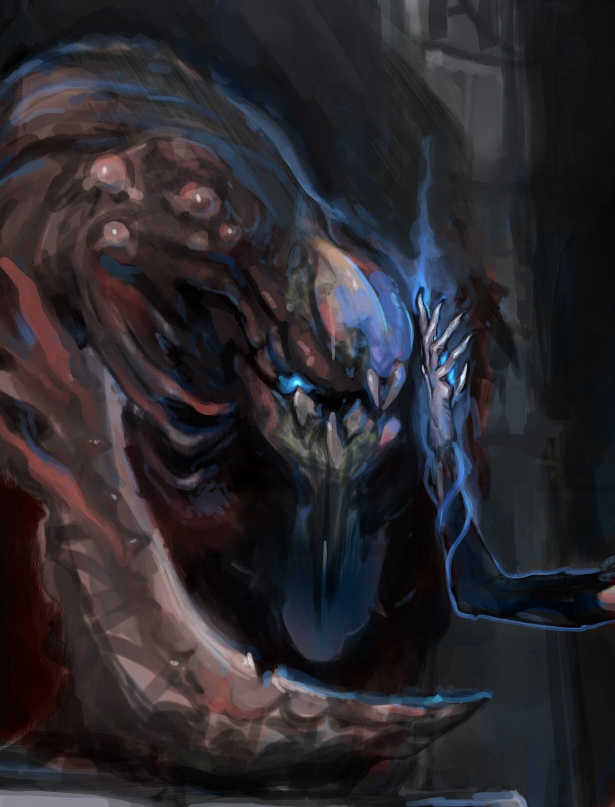 Tom Sullivan (Surreal Products) - Necromancer Mace Female Concept ...