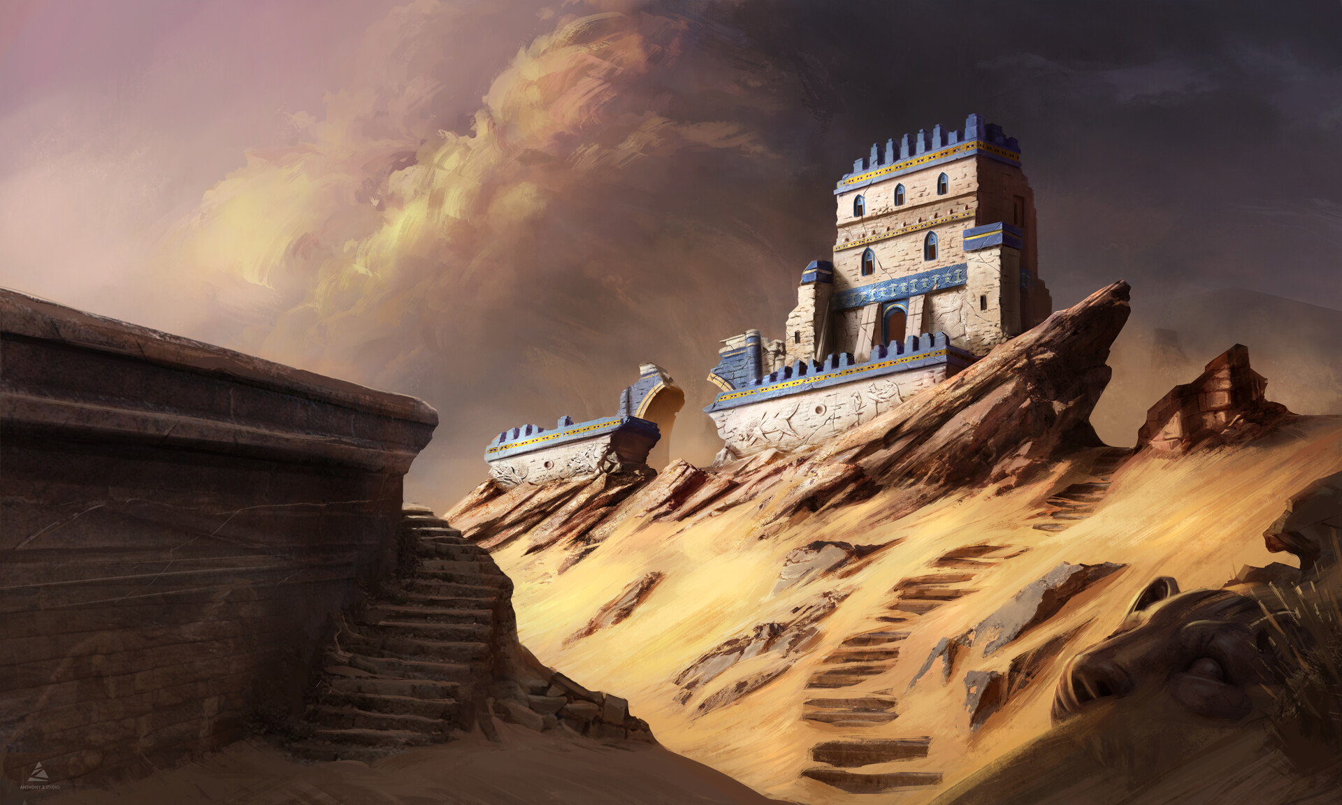 ArtStation - Storm Tower