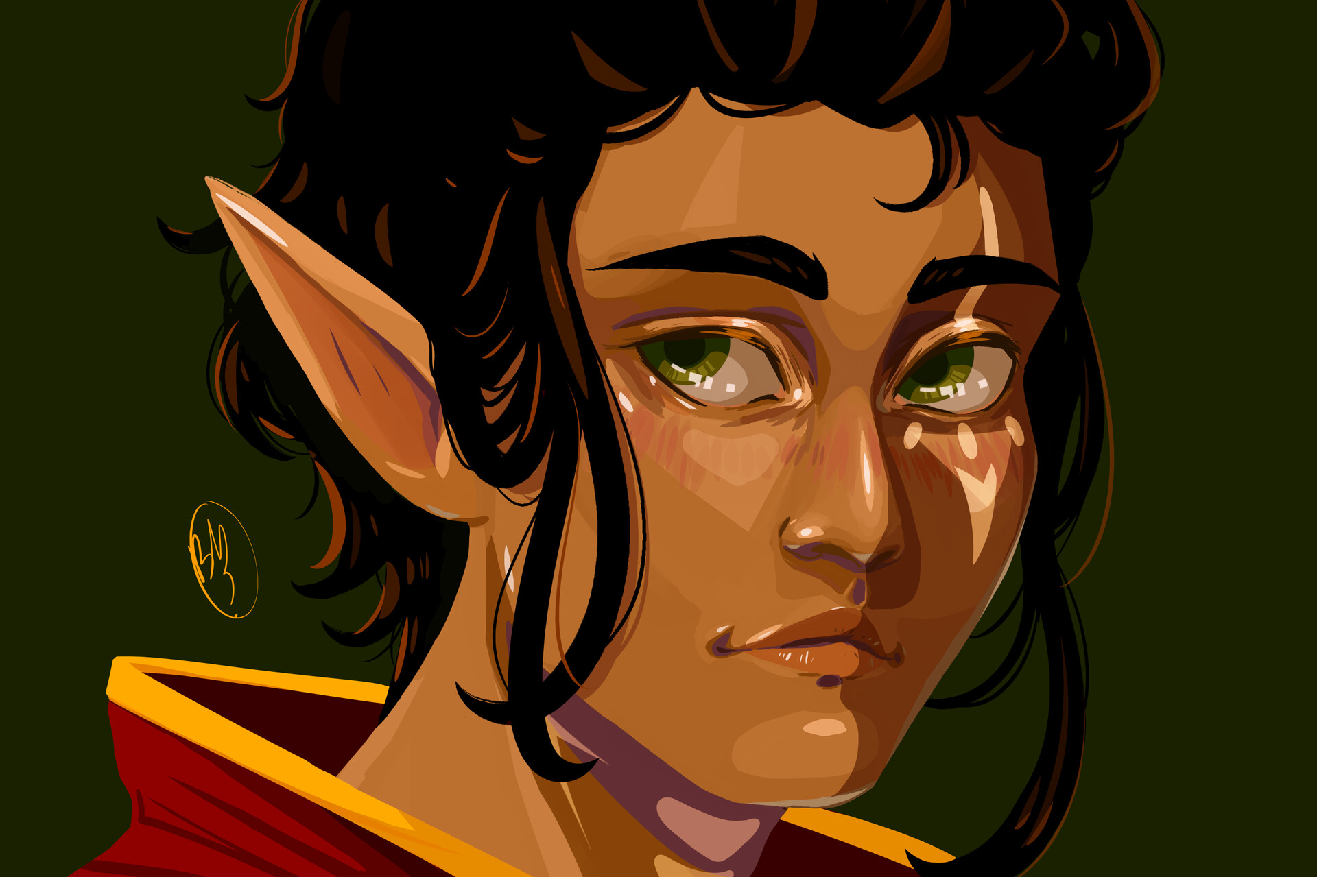 ArtStation - Niandre, the wizard's apprentice