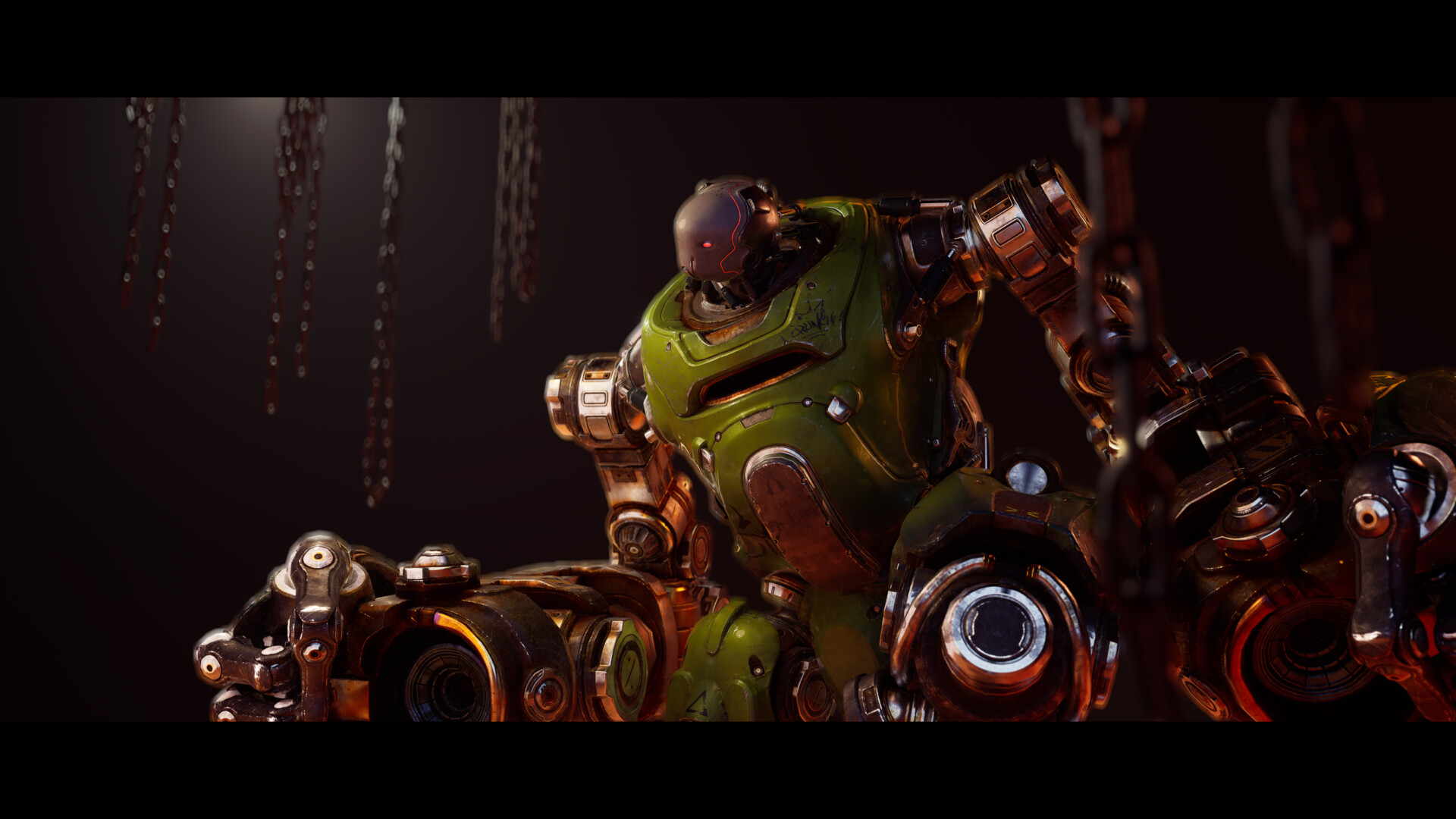 ArtStation - Crunch // Lighting Study