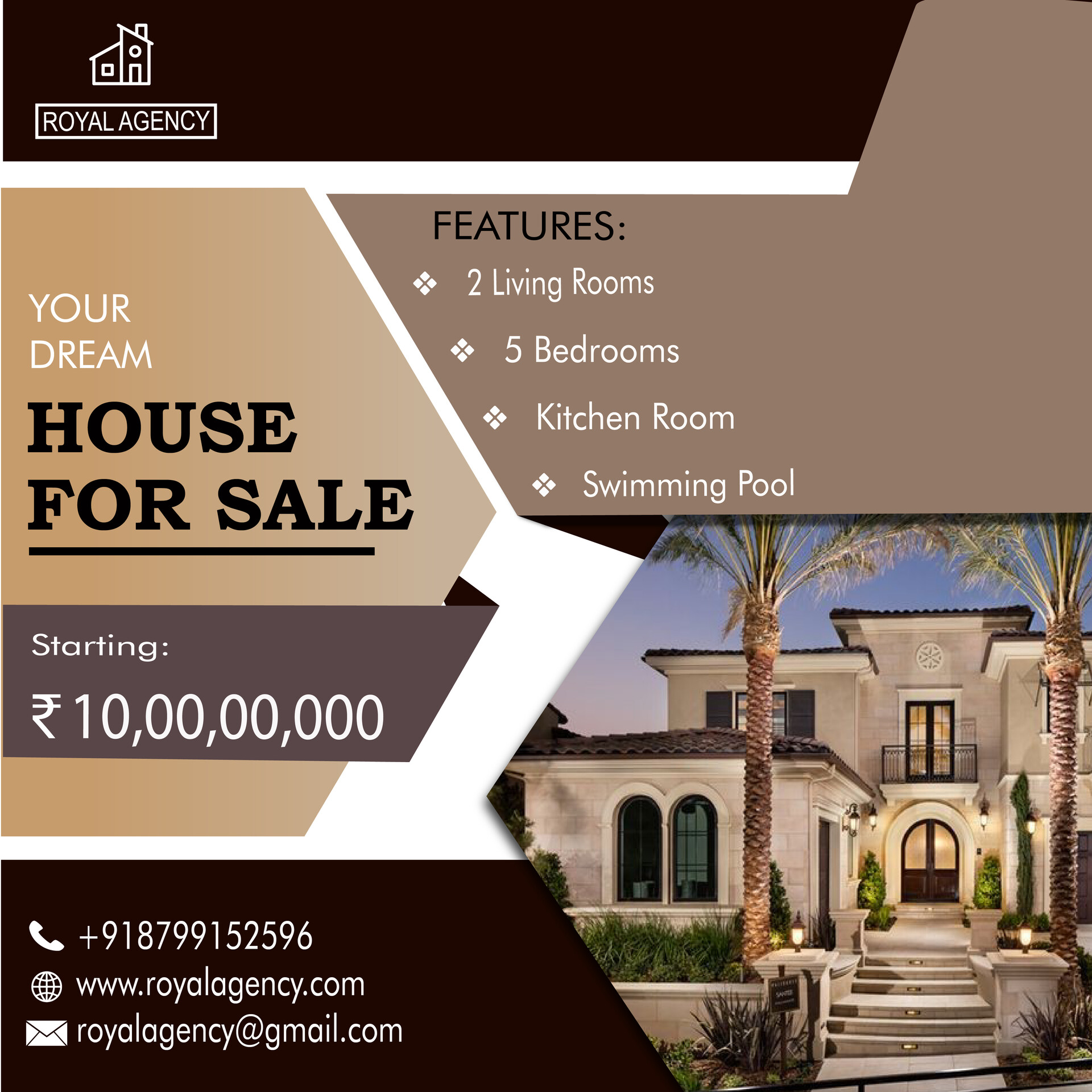 ArtStation - Social media creative for House sale post