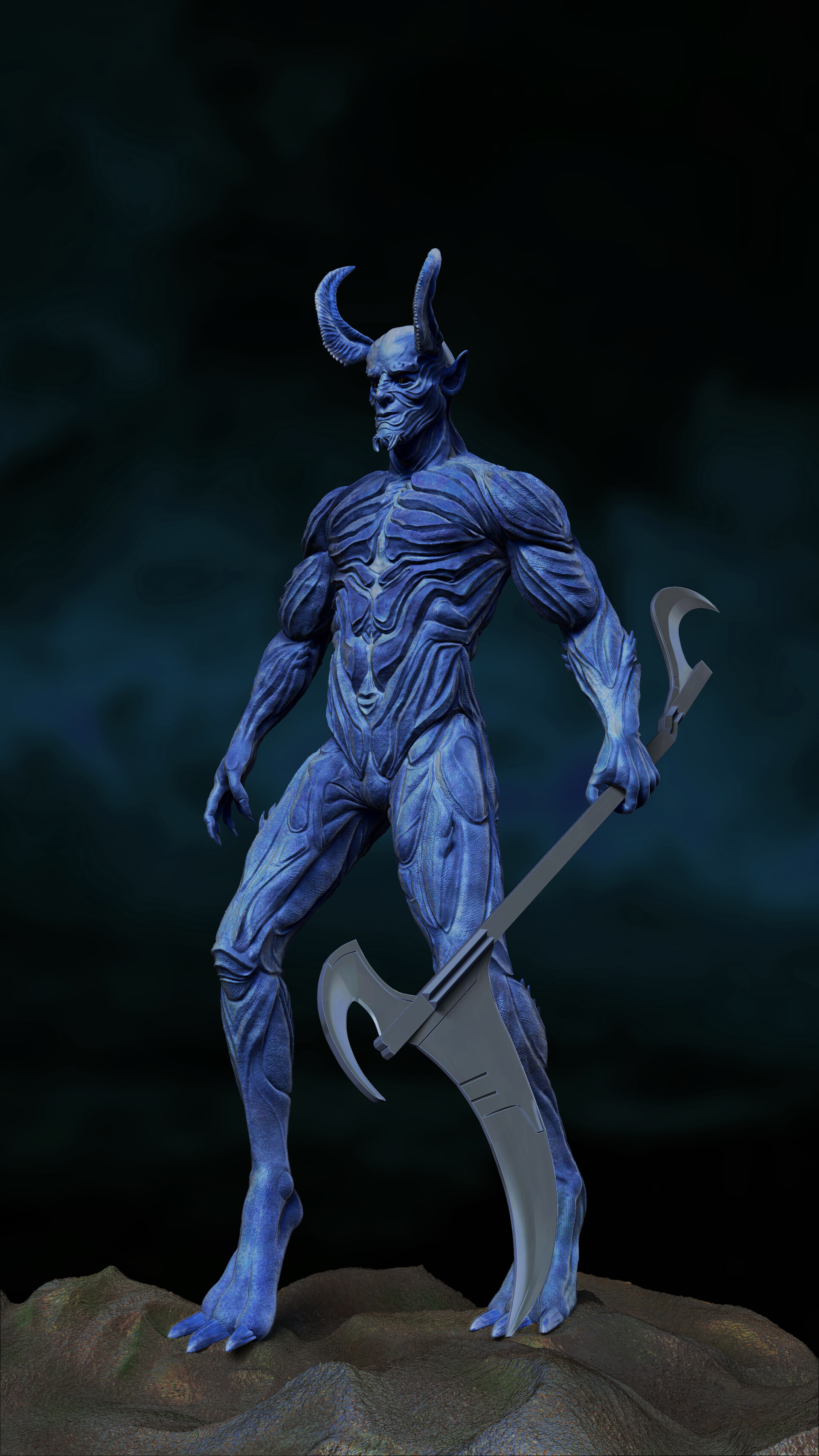 ArtStation - Devil Digital Sculpt