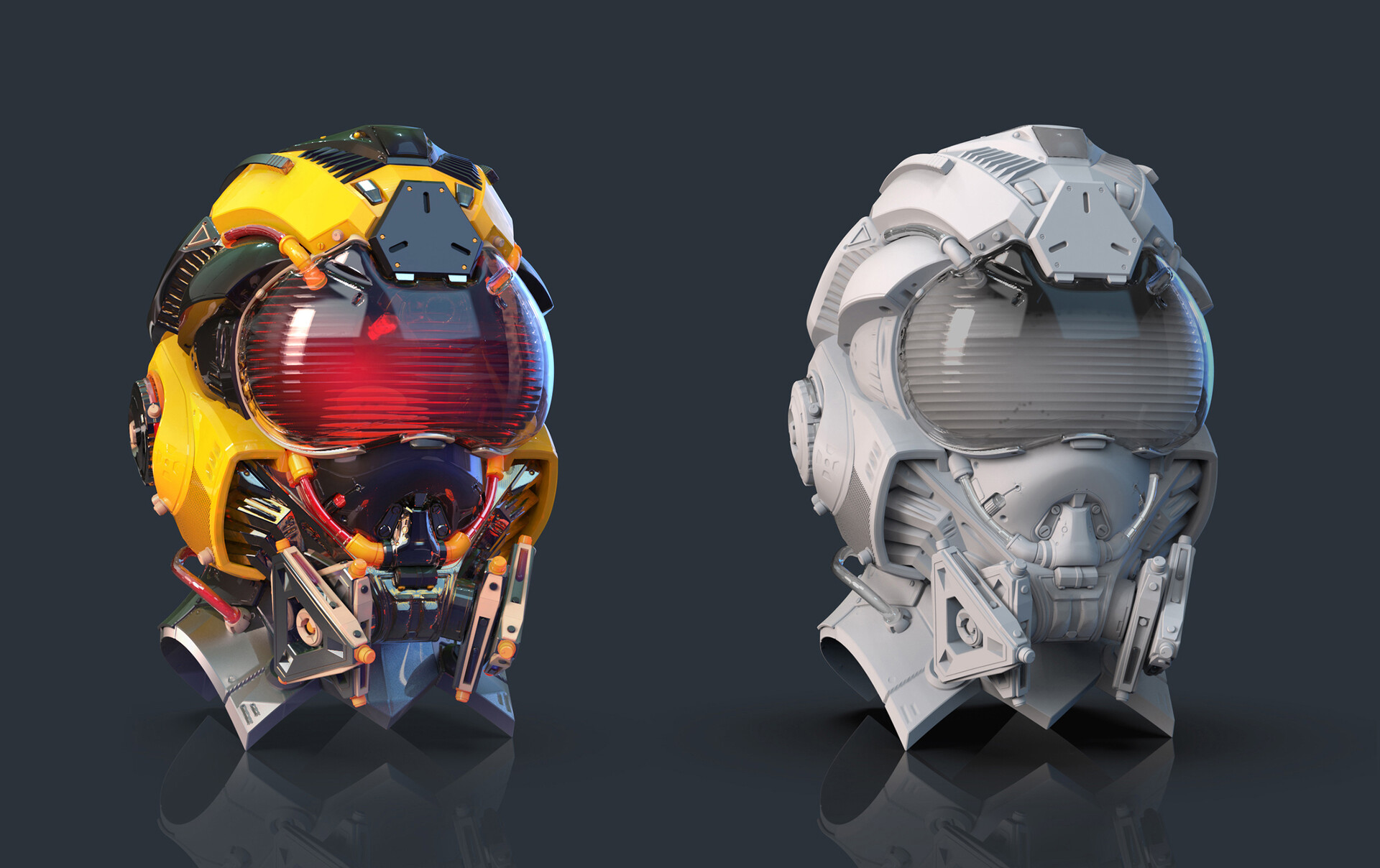 ArtStation - helmet