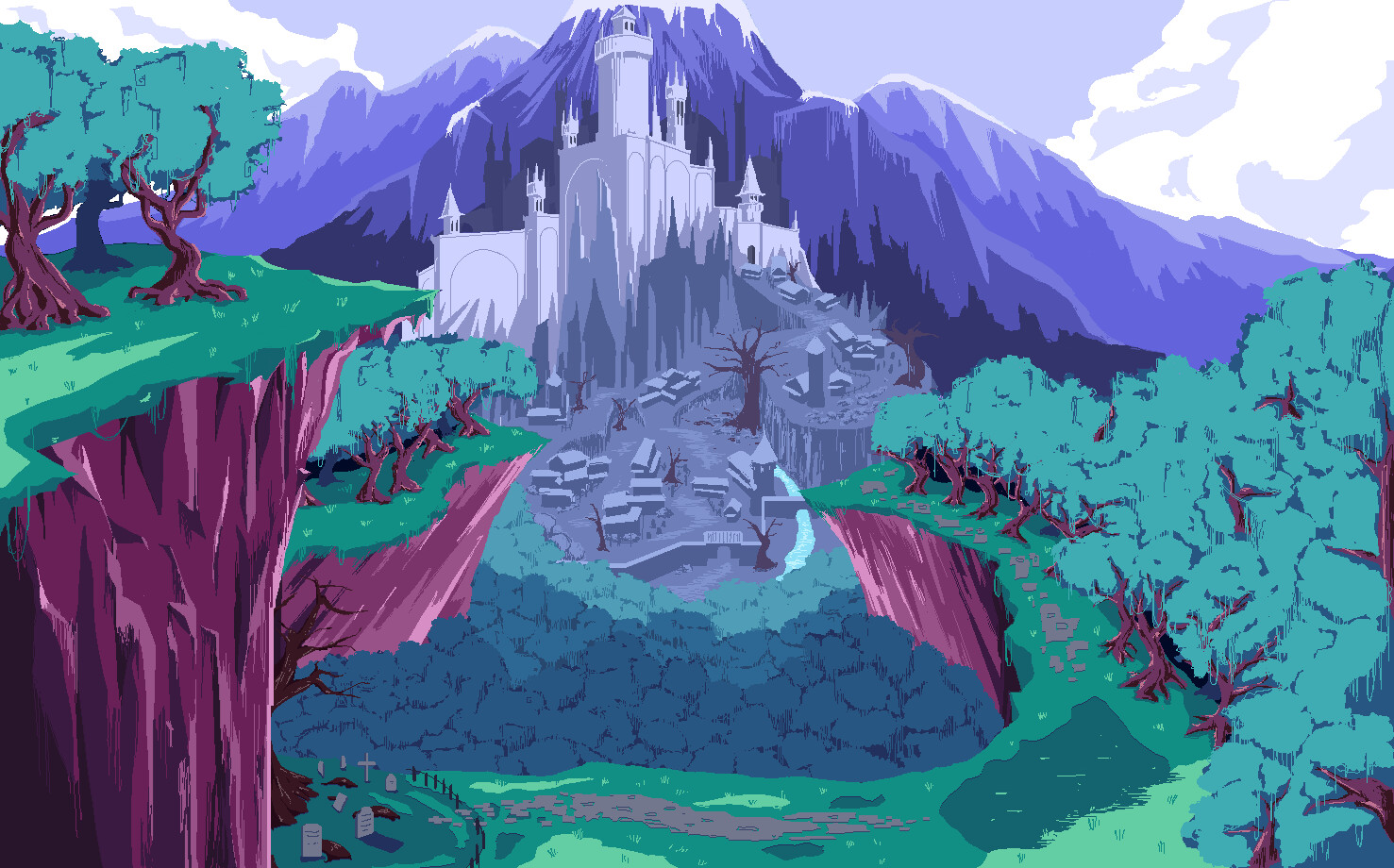 SecretP - Vert - Environment Design