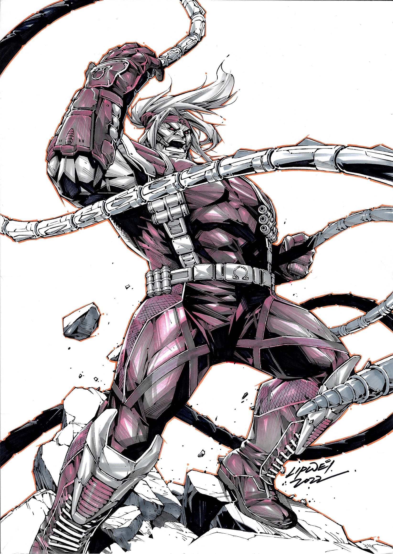 ArtStation - Comic Art Commission: Omega Red