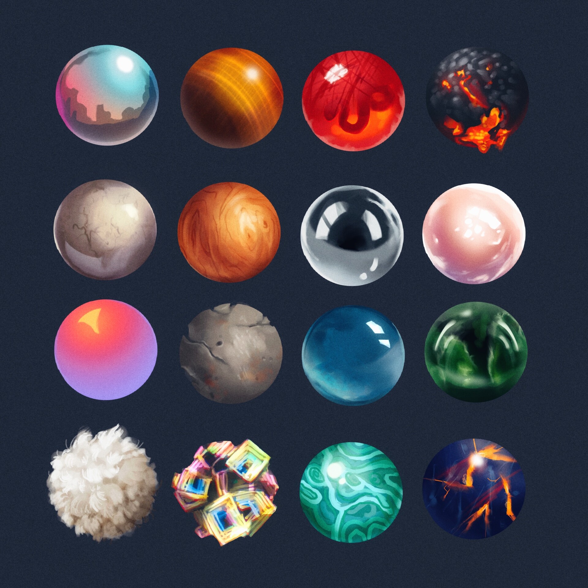 ArtStation - Texture practice