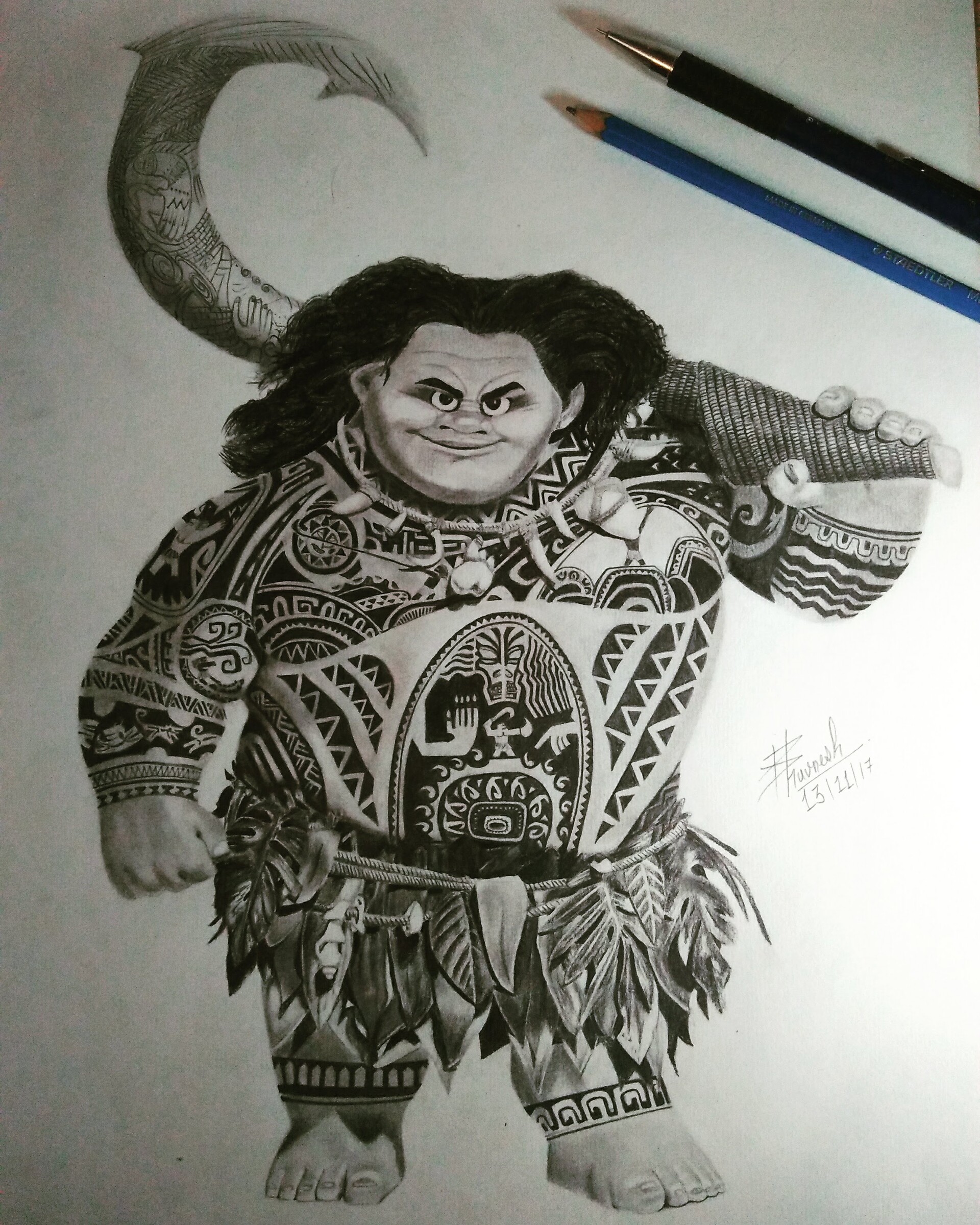 ArtStation - Maui fan art 2017
