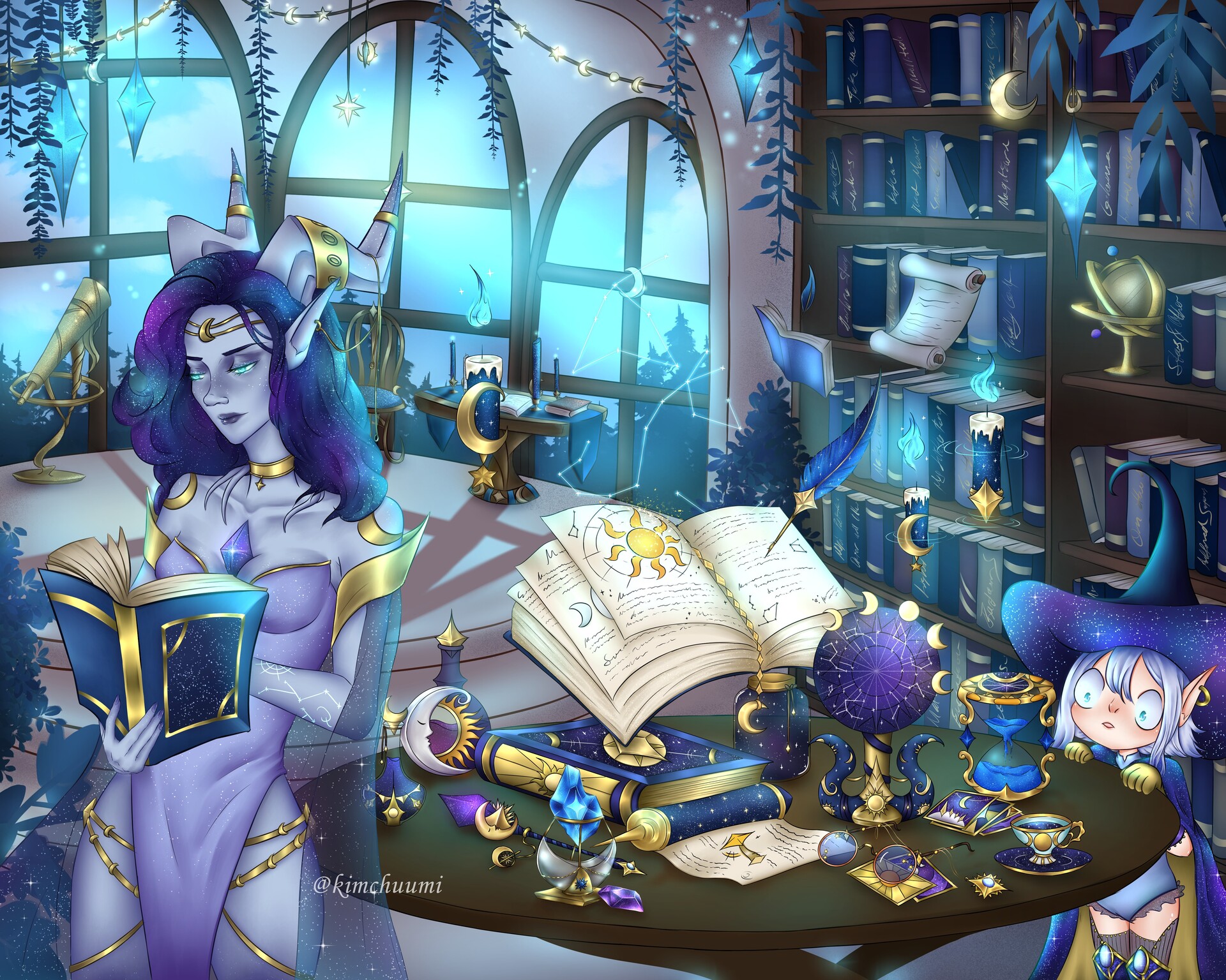 ArtStation - Astral / Celestial Witch