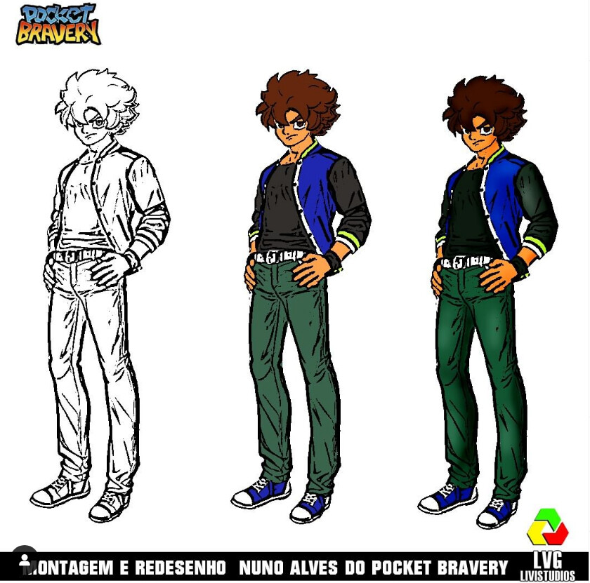 ArtStation - POCKET BRAVERY - NUNO ALVES DRAW