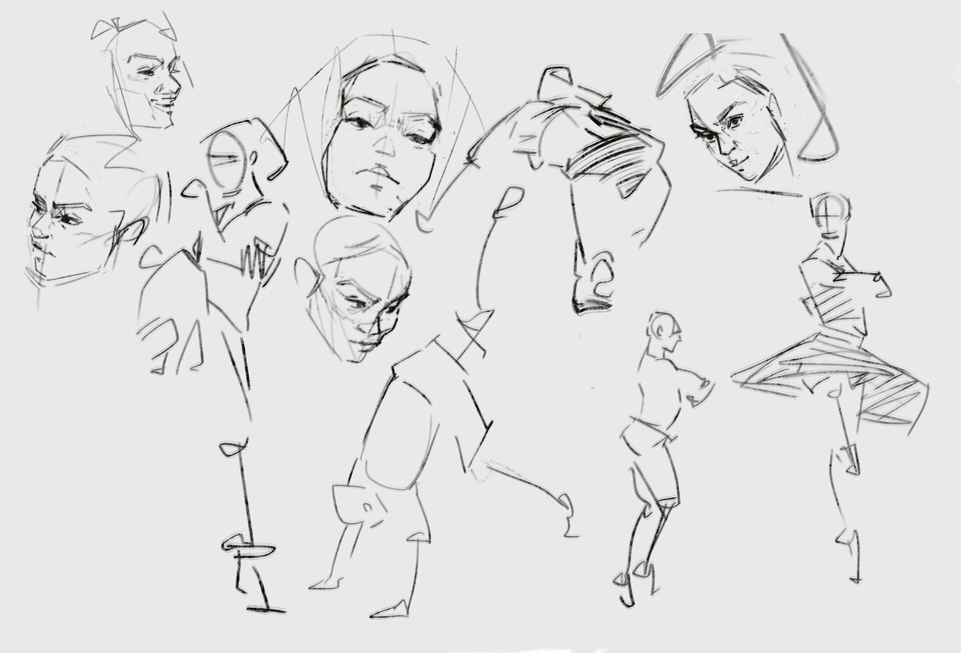 ArtStation - Daily sketches (매일 드로잉)