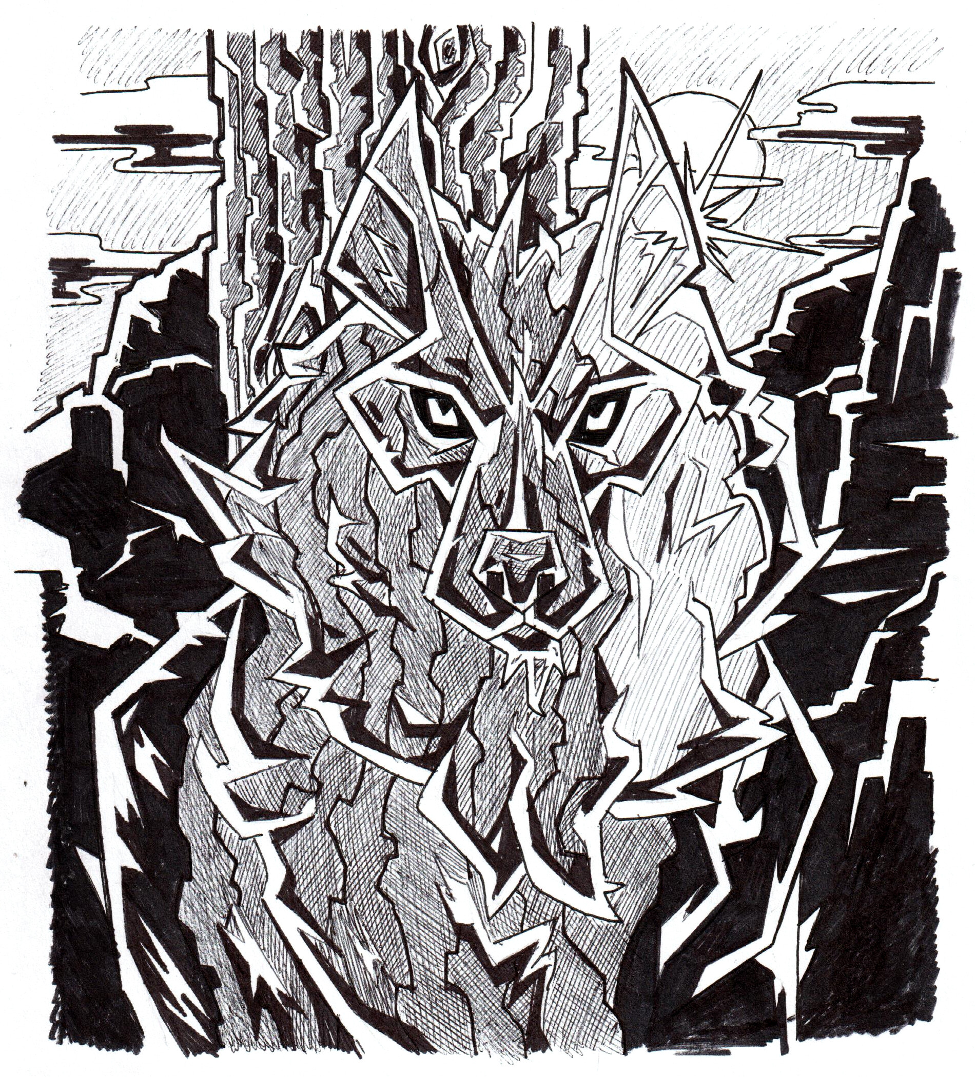 ArtStation - Crystal Wolf