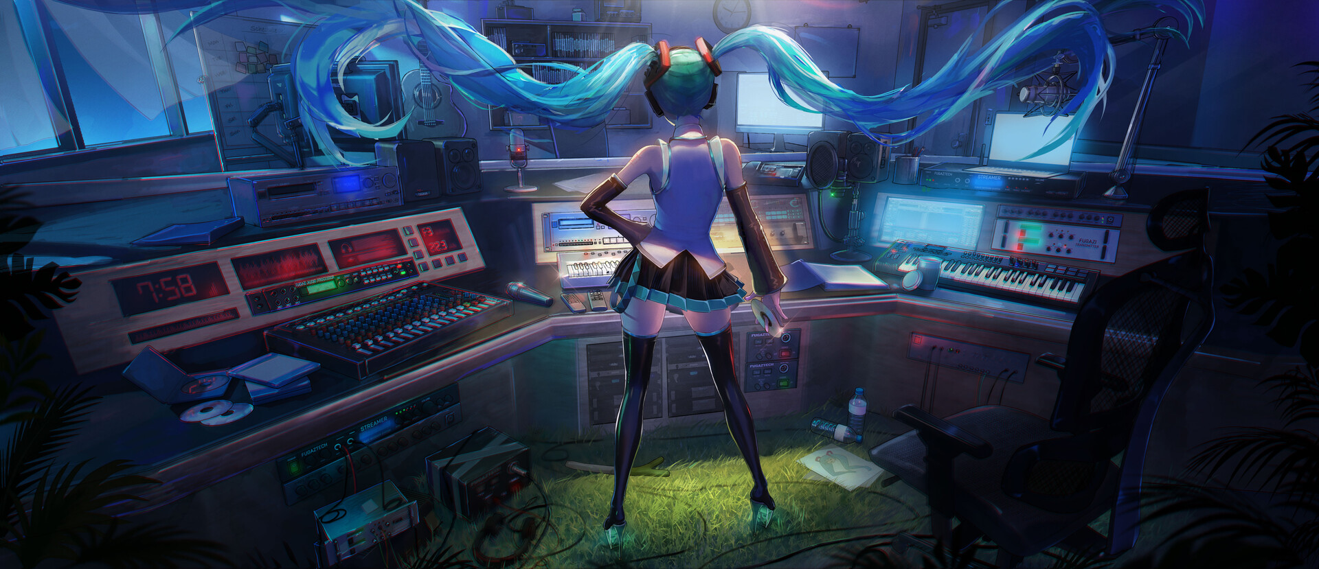 ArtStation - MIKU music studio