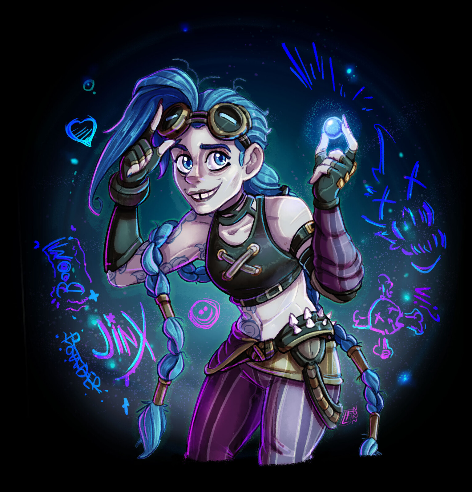 Francois.L - Arcane : Jinx fan art