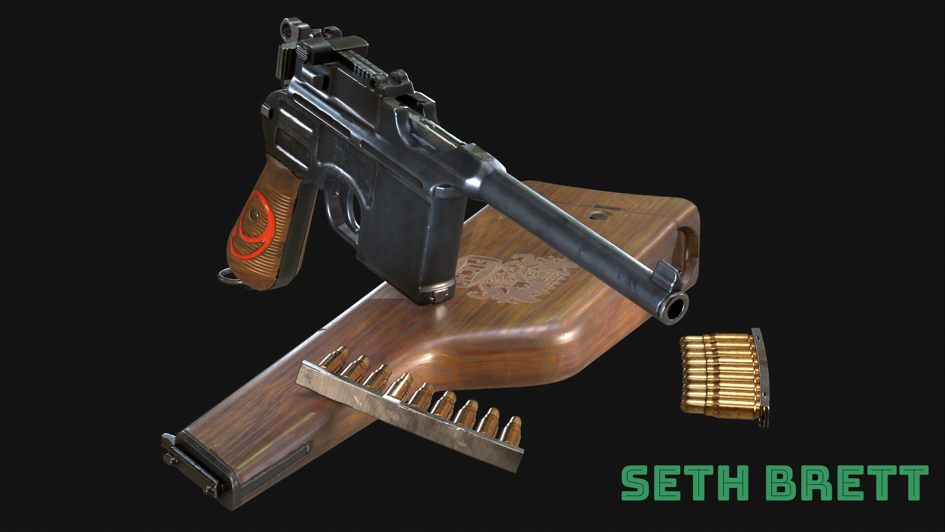 Seth Brett - Mauser Pistol