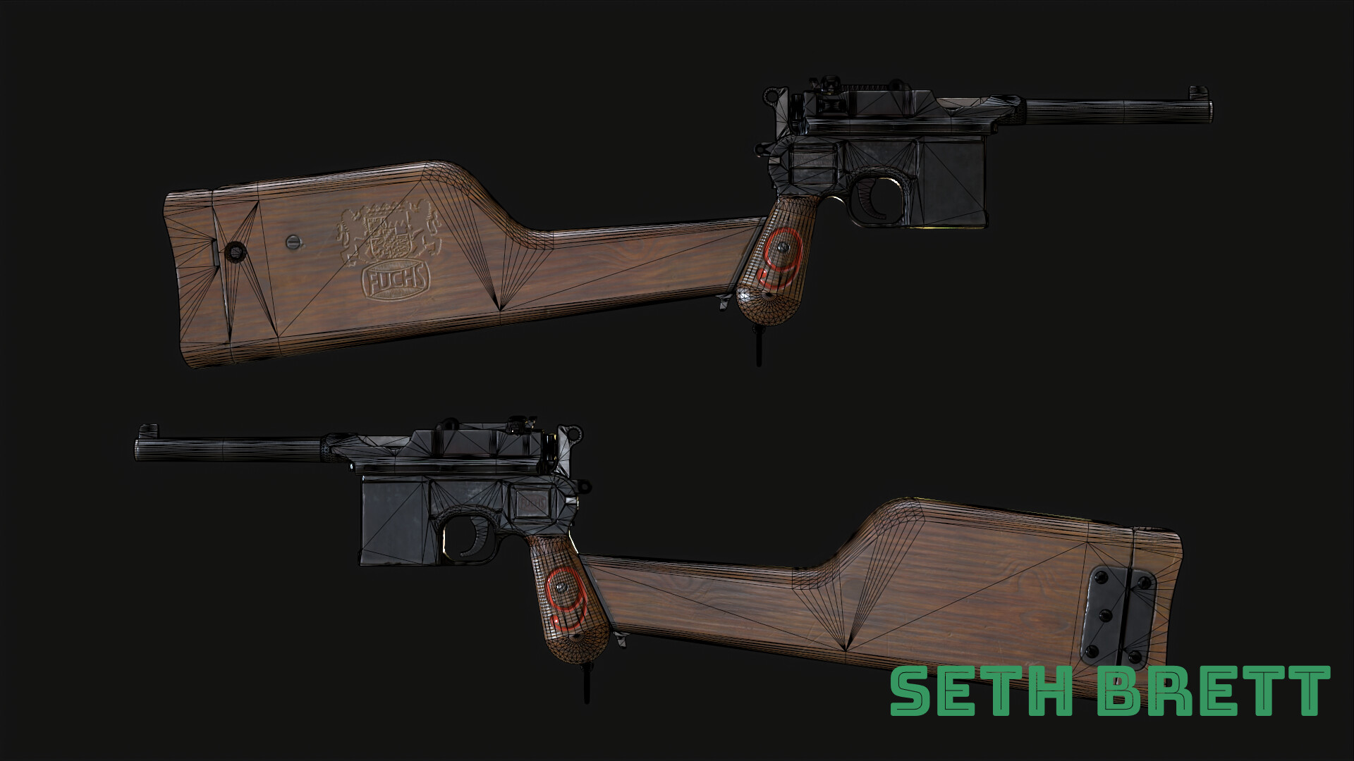 Seth Brett - Mauser Pistol