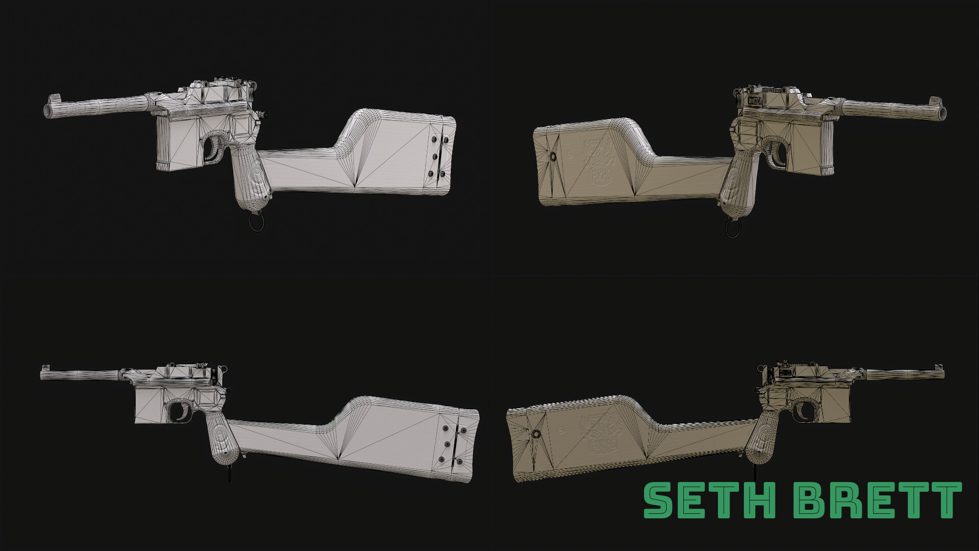 Seth Brett - Mauser Pistol