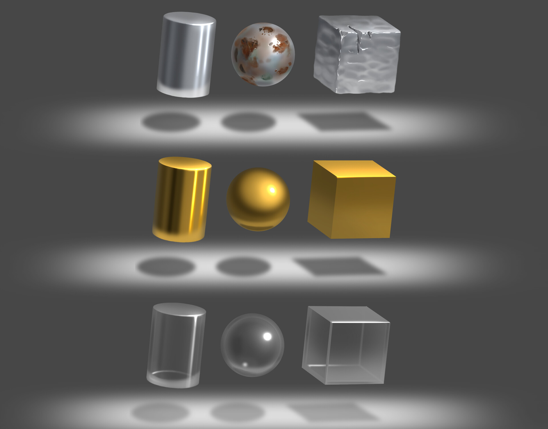 ArtStation - Render materials