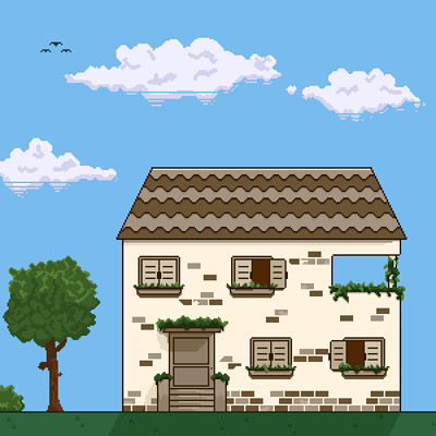 Jeff The Killer Pixel Art Template