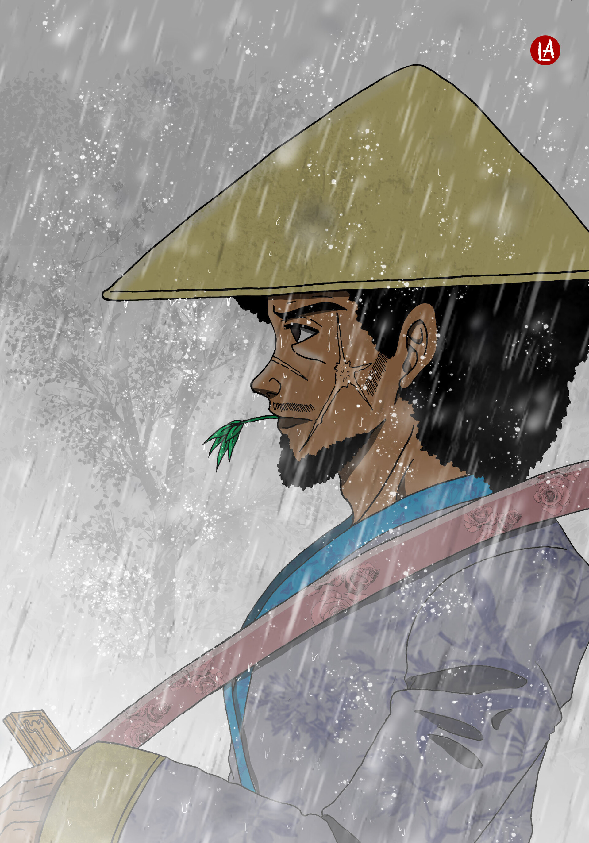 ArtStation - Yasuke - The African Samurai