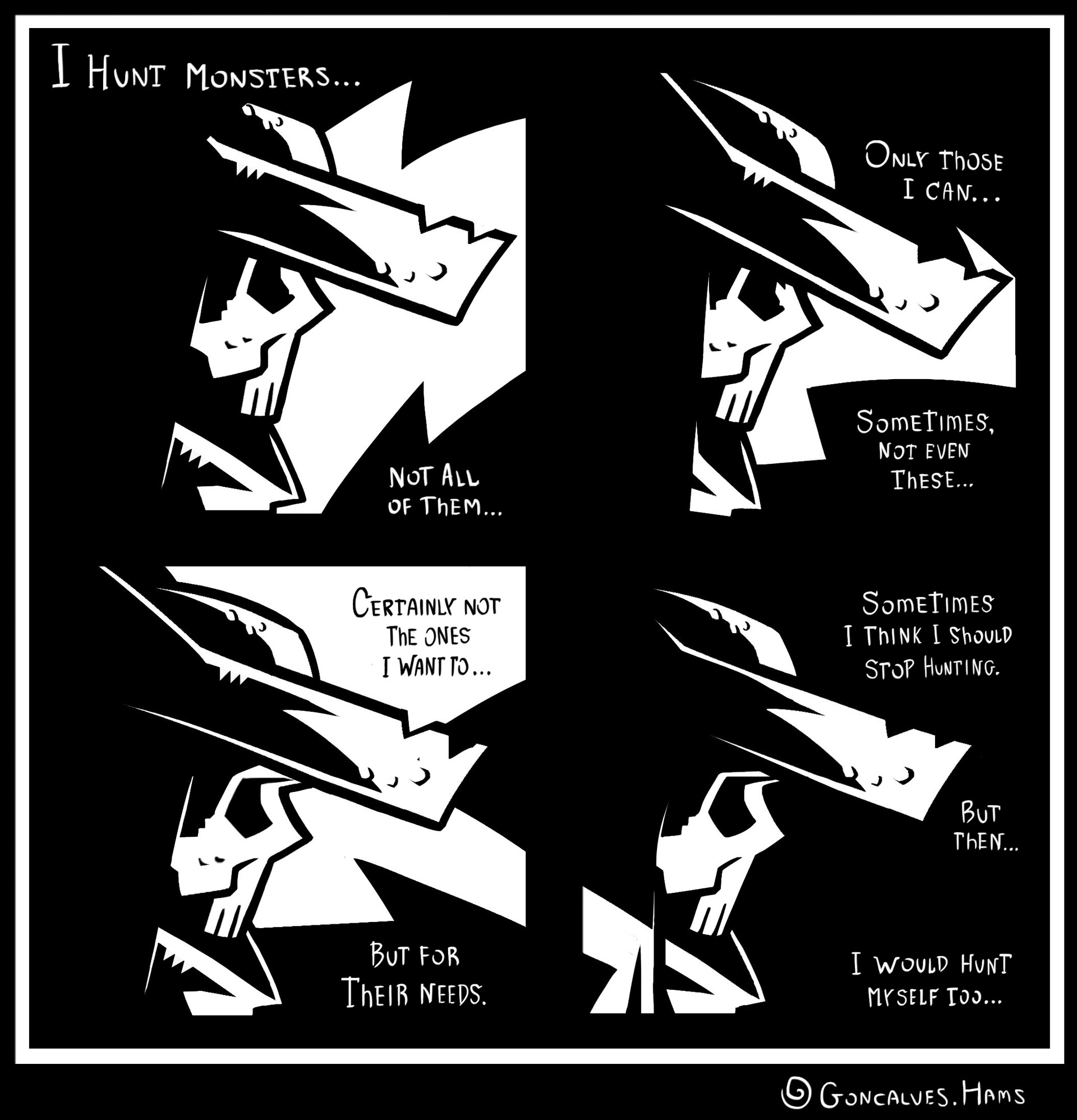 ArtStation - Skully Hunter Comic