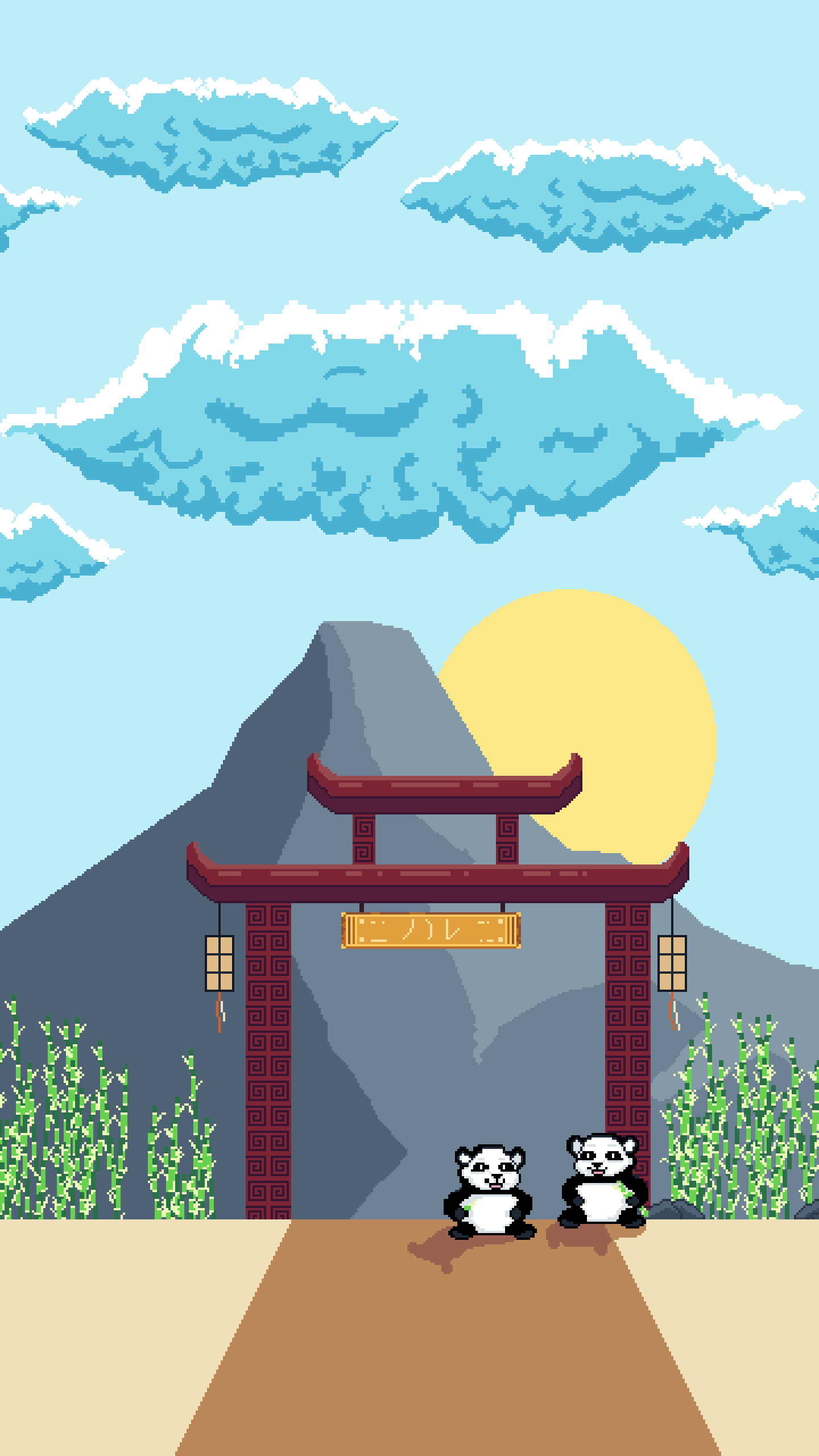 ArtStation - Pixel Art Phone Background